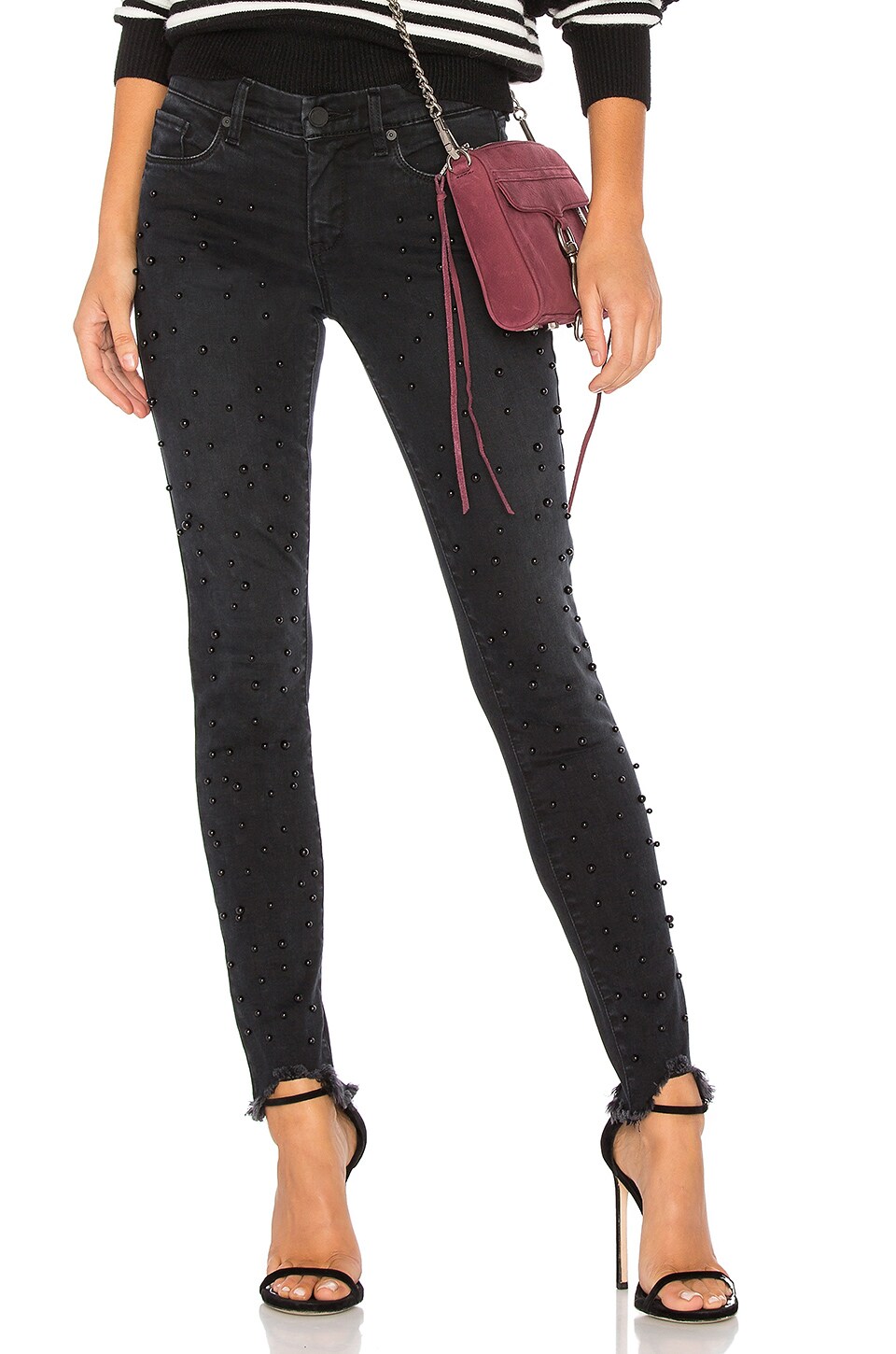 BLANKNYC Star Sign Jean in Black | REVOLVE