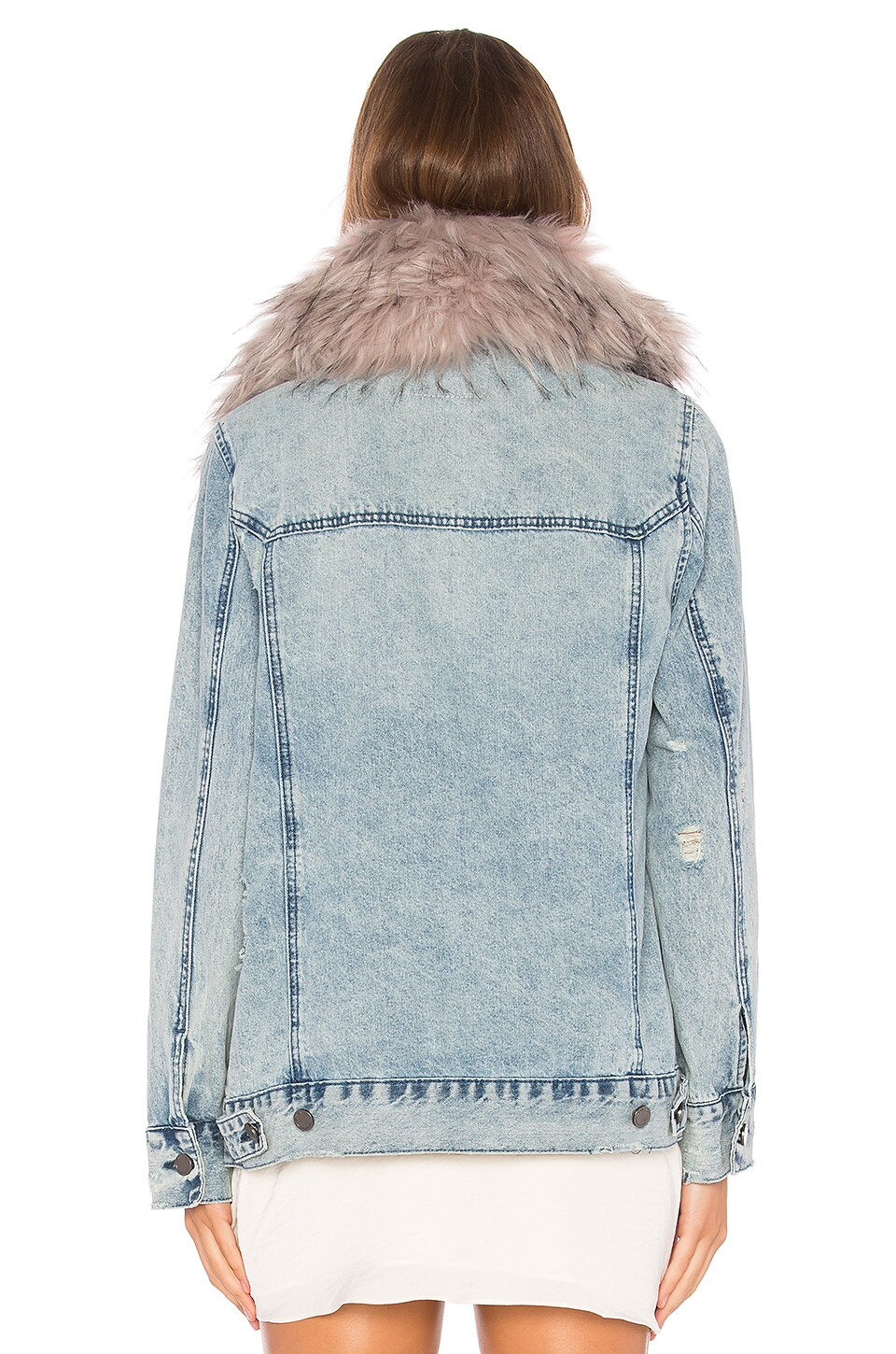 BLANKNYC Special Snowflake Jacket in Blue & Pink | REVOLVE