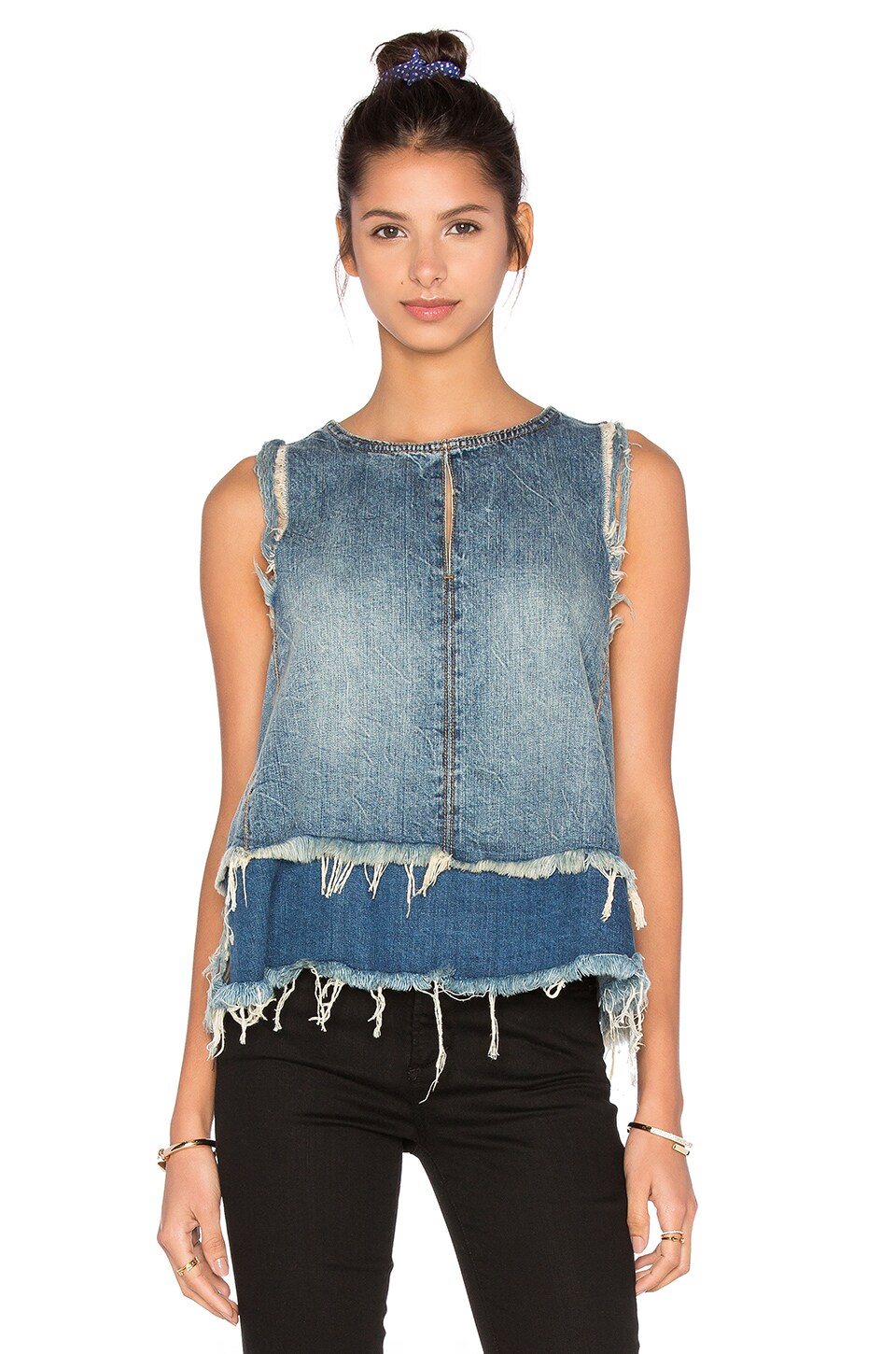 BLANKNYC Distressed Tank in Low Key | REVOLVE