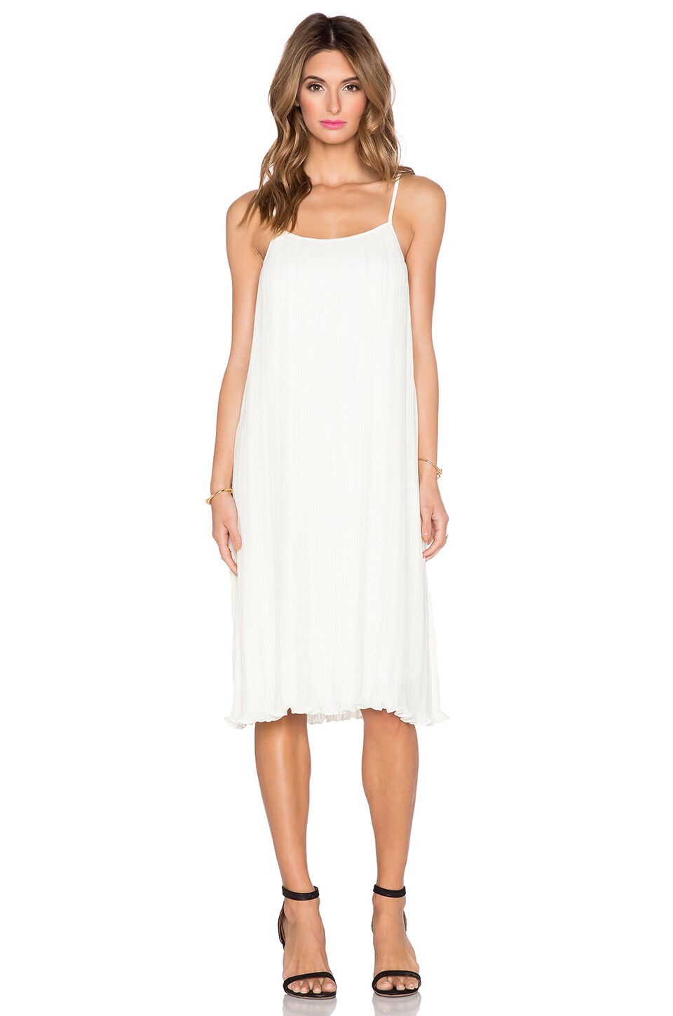 BLAQUE LABEL Pleated Sundress in White | REVOLVE