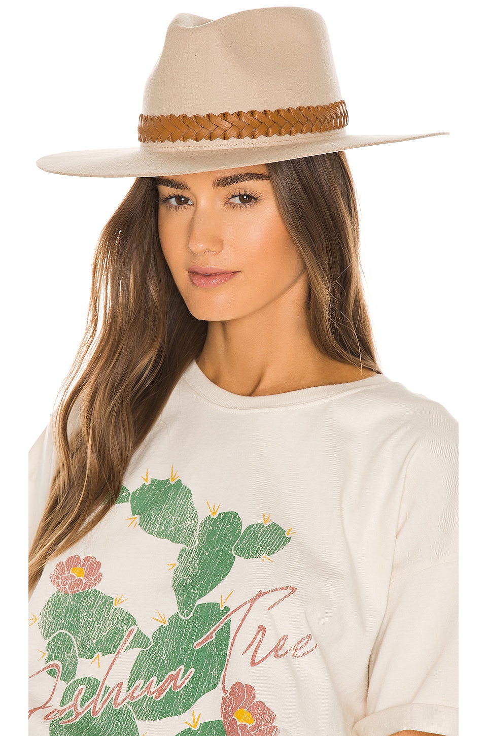B-Low the Belt Leon Hat in Oatmeal & Cuoio | REVOLVE