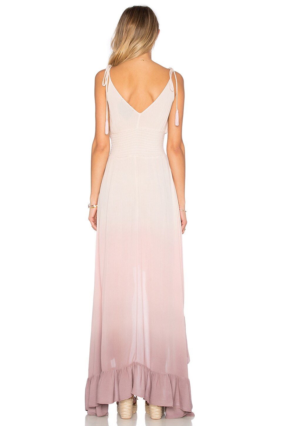 Blue Life Hi Low Ruffle Dress in Magic Ombre | REVOLVE
