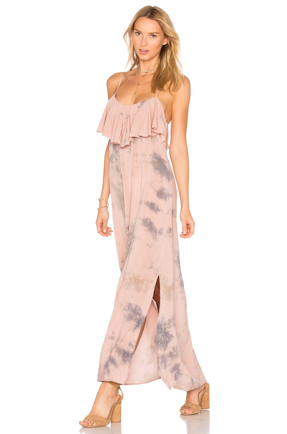 Blue Life Enchanted Tie Back Dress in Rebel | REVOLVE