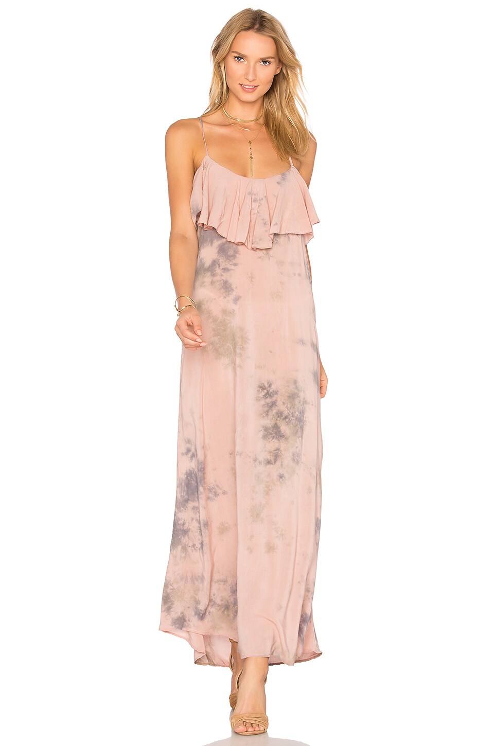 Blue Life Enchanted Tie Back Dress in Rebel | REVOLVE
