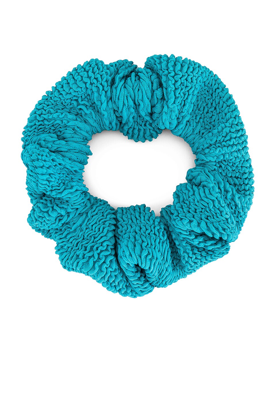 Bond Eye Scrunchie Eco in Teal Eco | REVOLVE