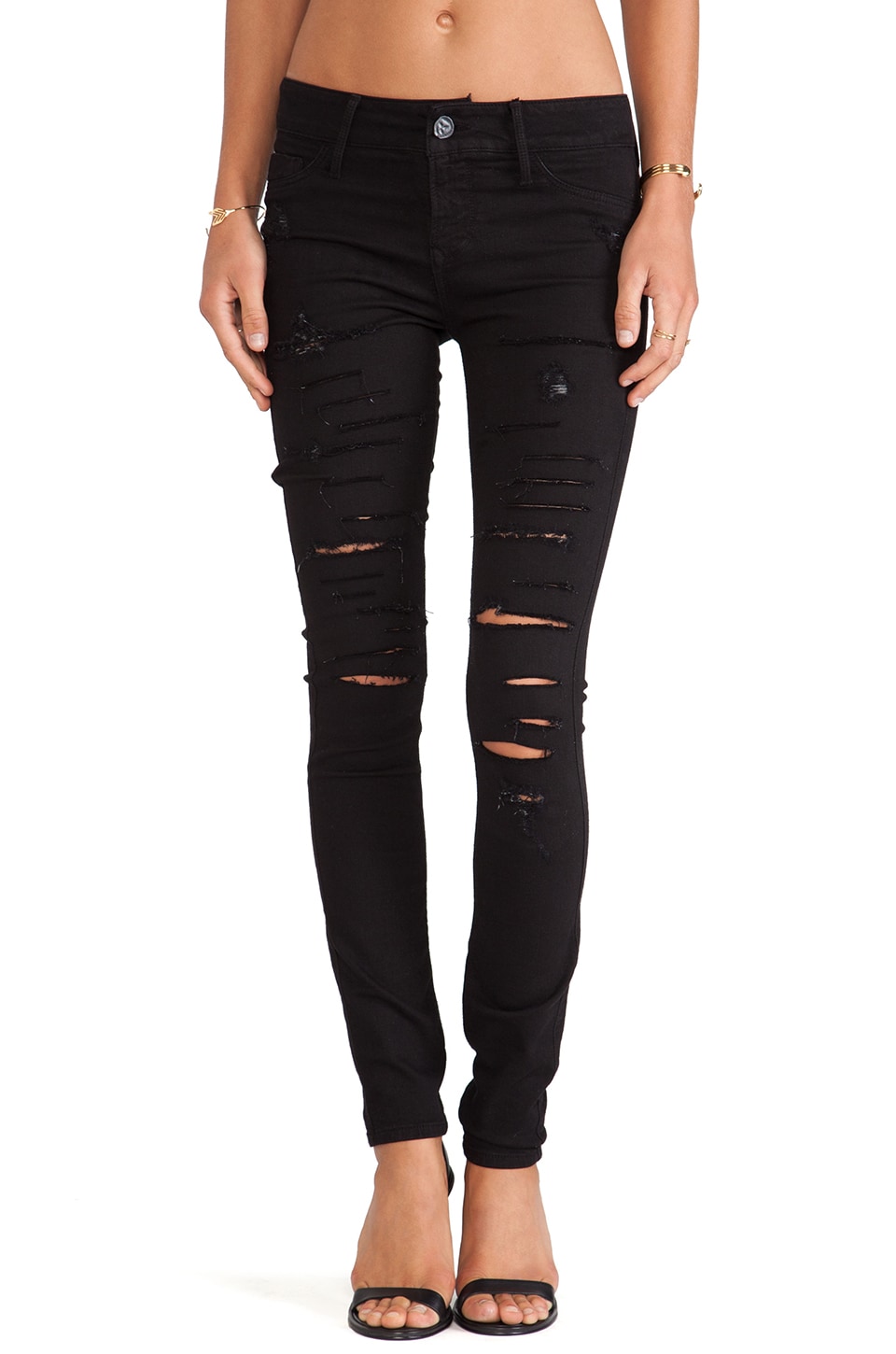 Black Orchid Destroyed Skinny in Get Lucky | REVOLVE