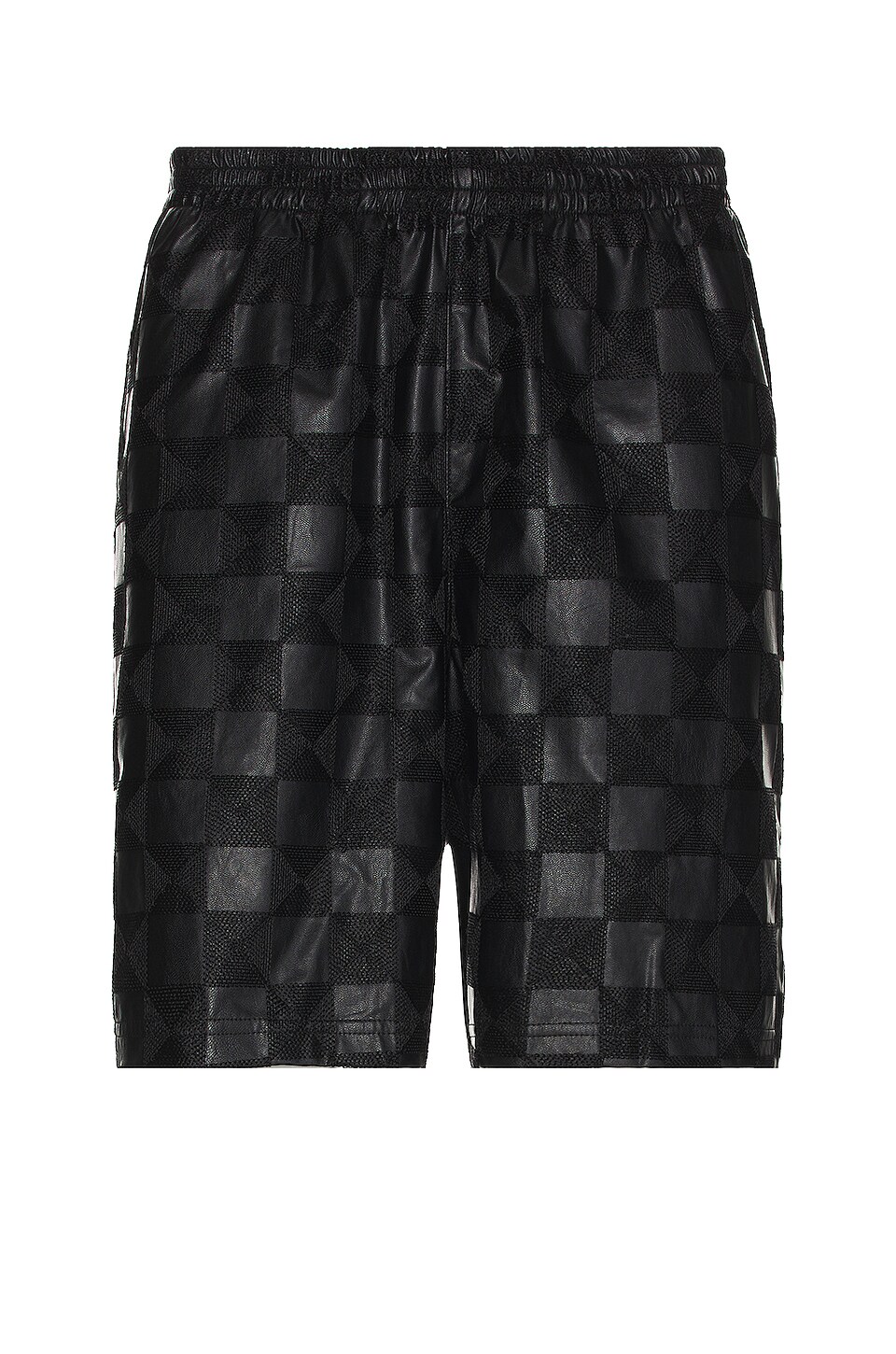 Bossi Faux Leather Short in Black | REVOLVE