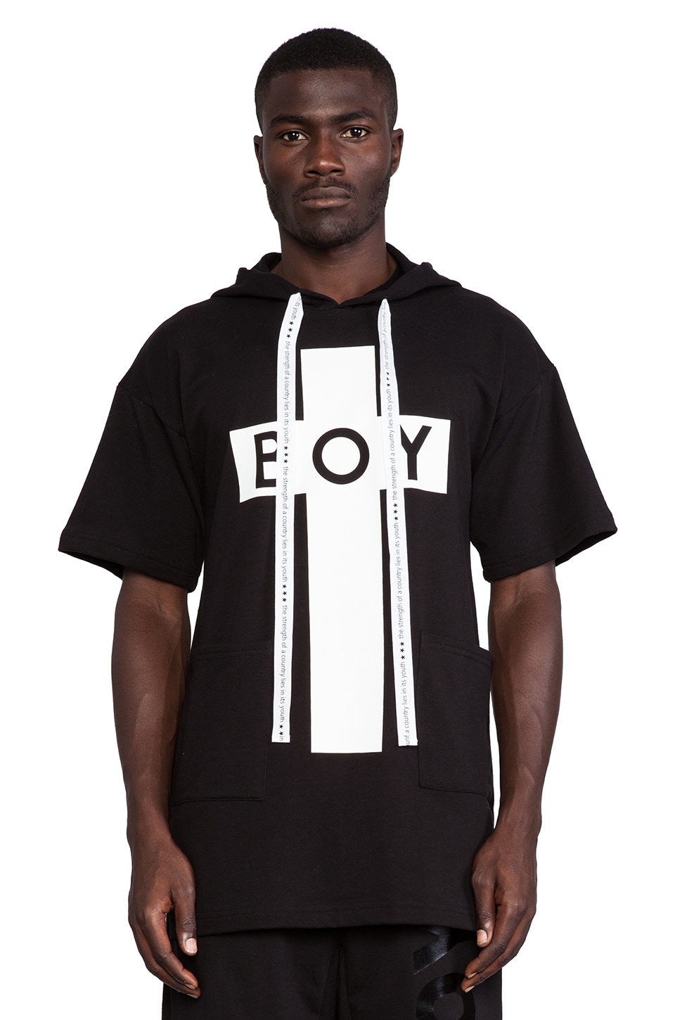 BOY London Monk Tunic in Black | REVOLVE
