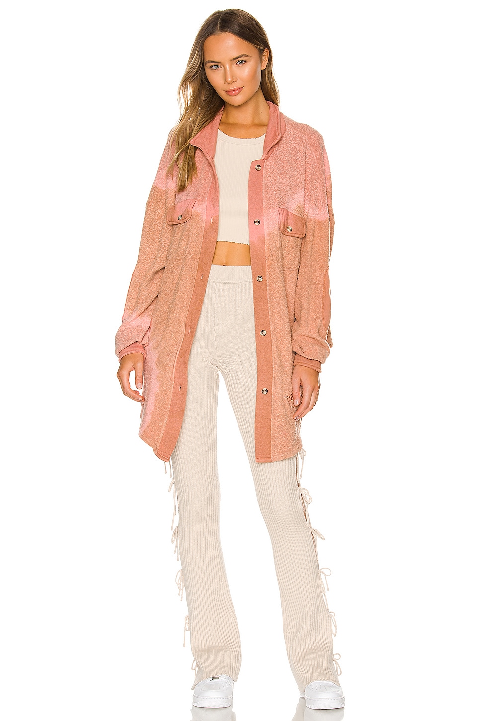 Boys Lie Inside Out Jacket in Brown & Pink | REVOLVE