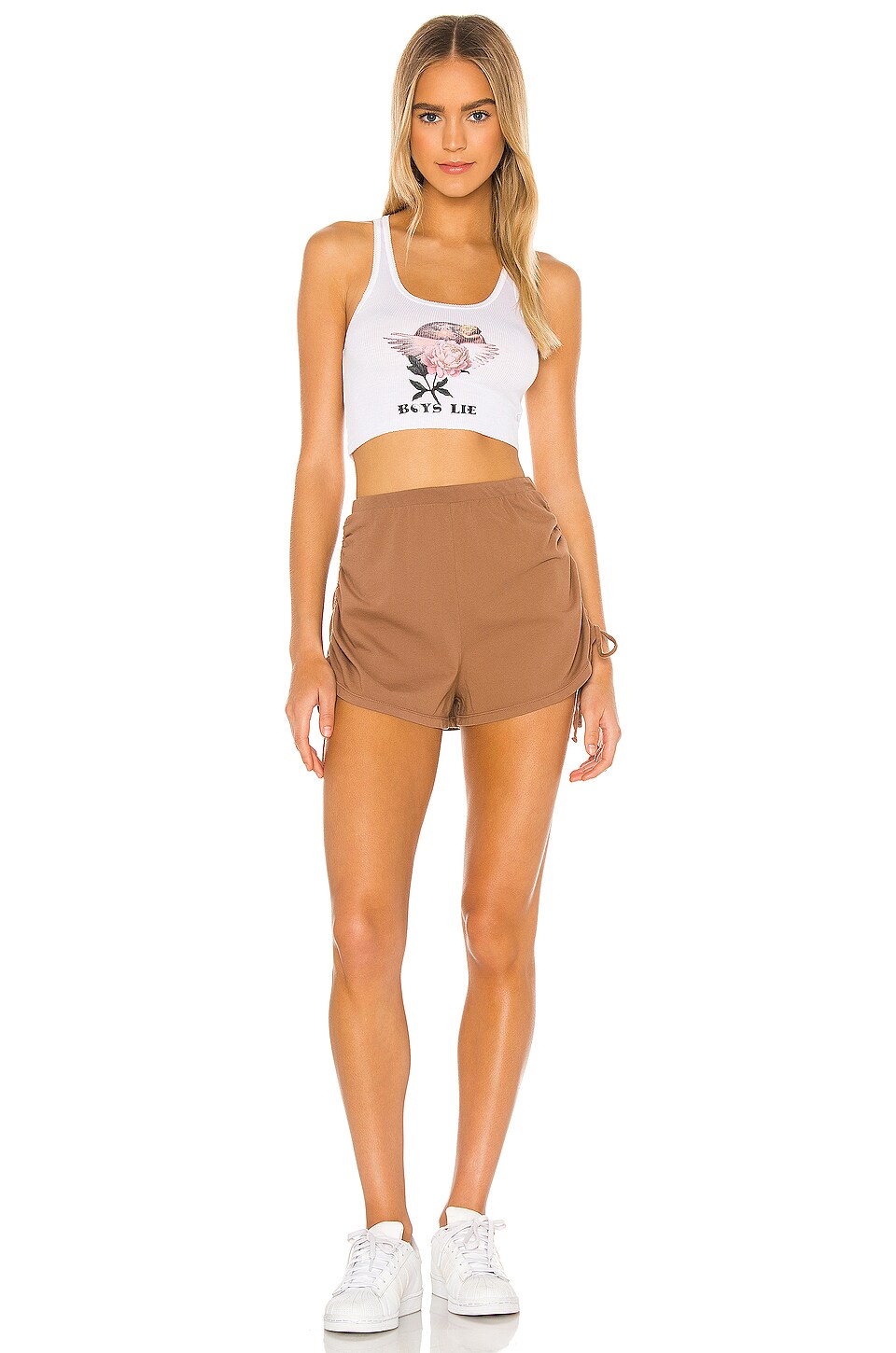 Boys Lie Benson Tank in White | REVOLVE