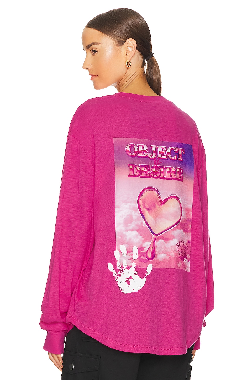 Boys Lie Object Of Desire V2 Boyfriend Henley in Pink | REVOLVE