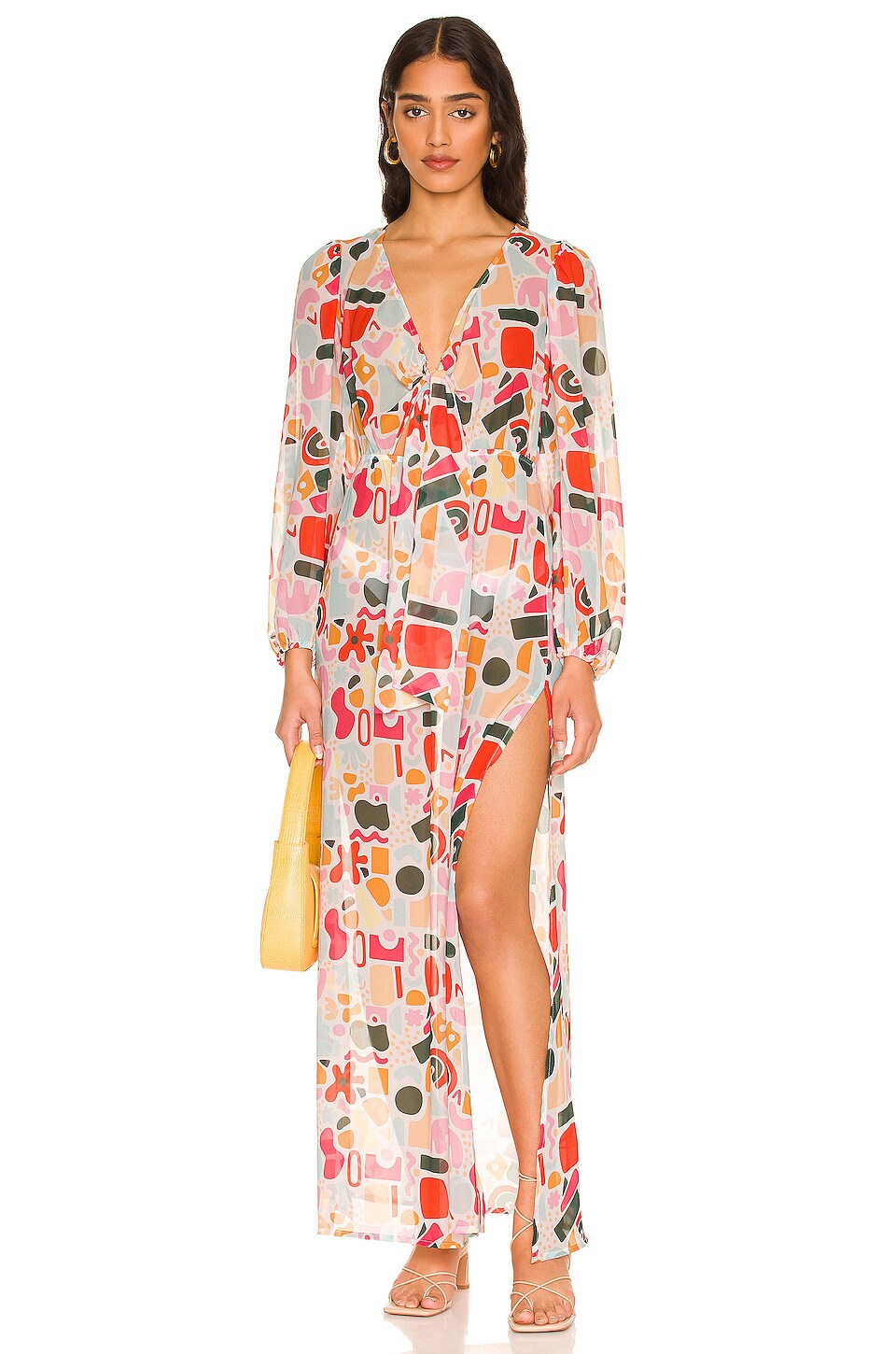 BEACH RIOT X REVOLVE Shiloh Dress in Vibrant Abstract Shapes | REVOLVE