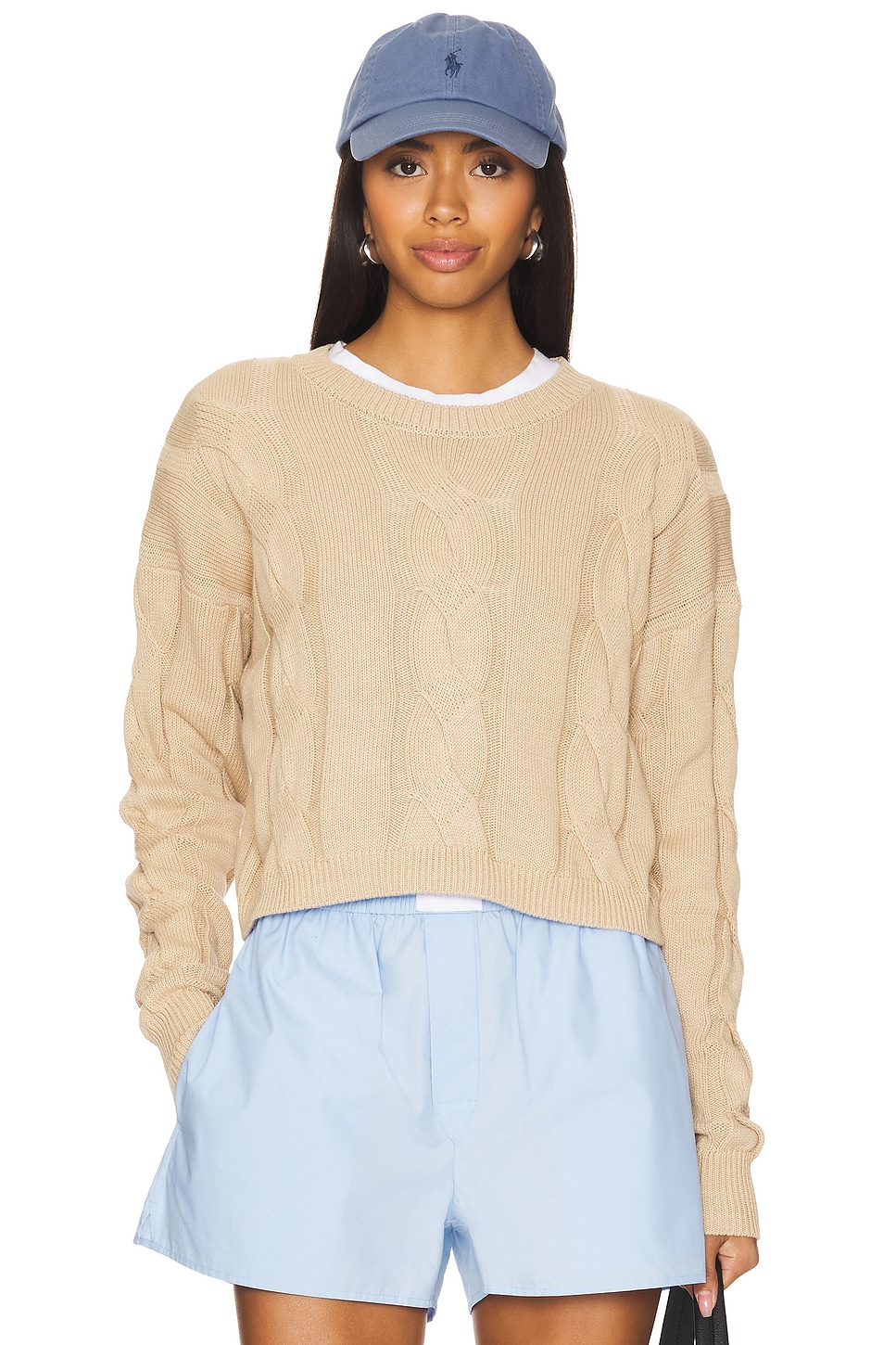 BEACH RIOT Clarice Sweater in Sandshell | REVOLVE