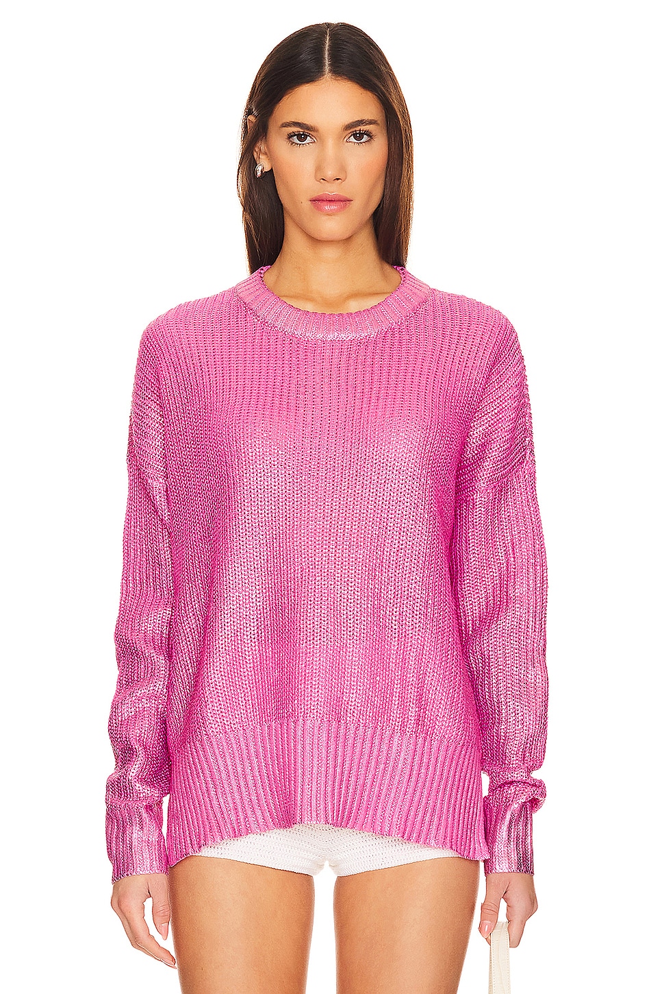 BEACH RIOT Callie Sweater in Pink Shine | REVOLVE