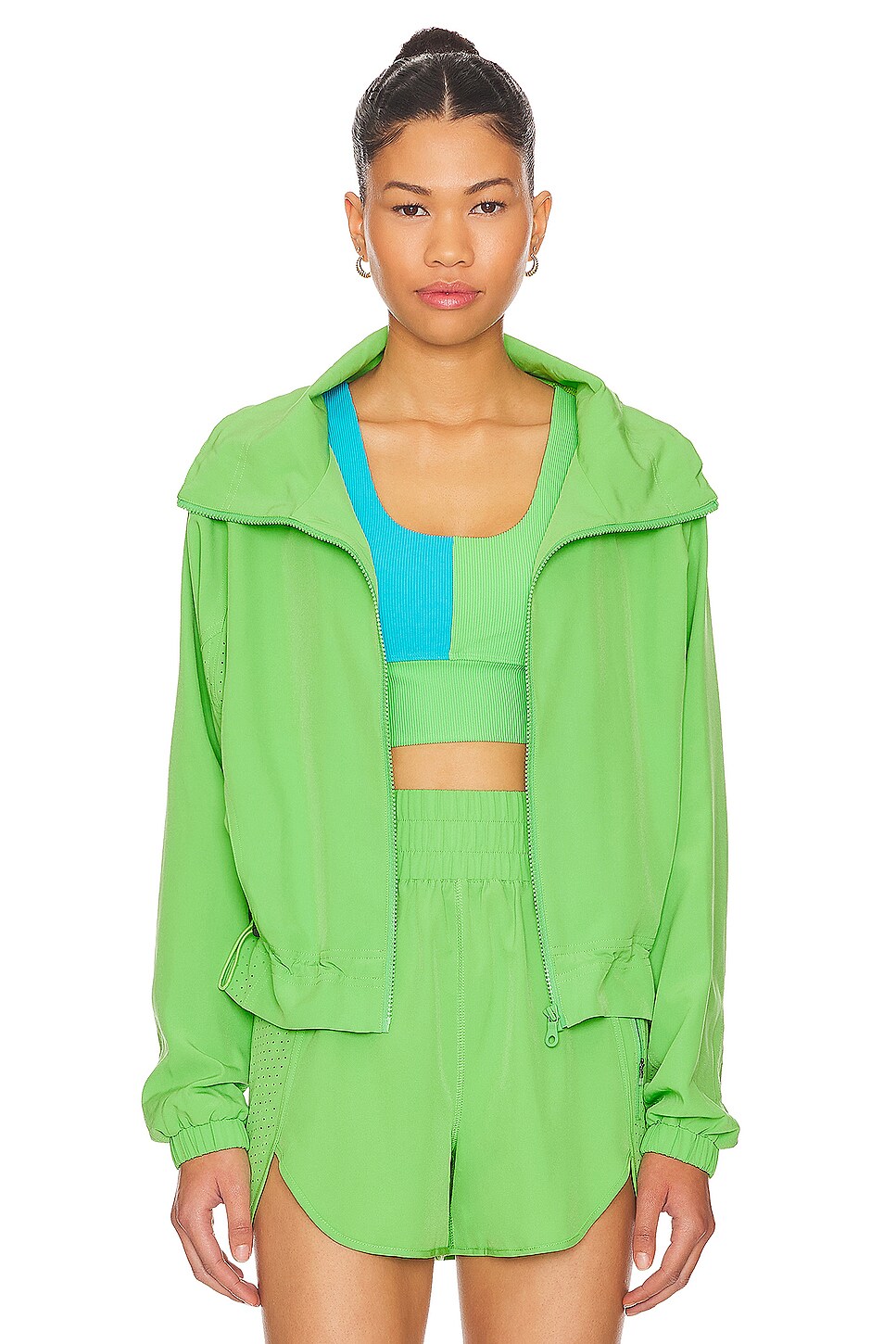 BEACH RIOT Casen Jacket in Palm Garden Green | REVOLVE