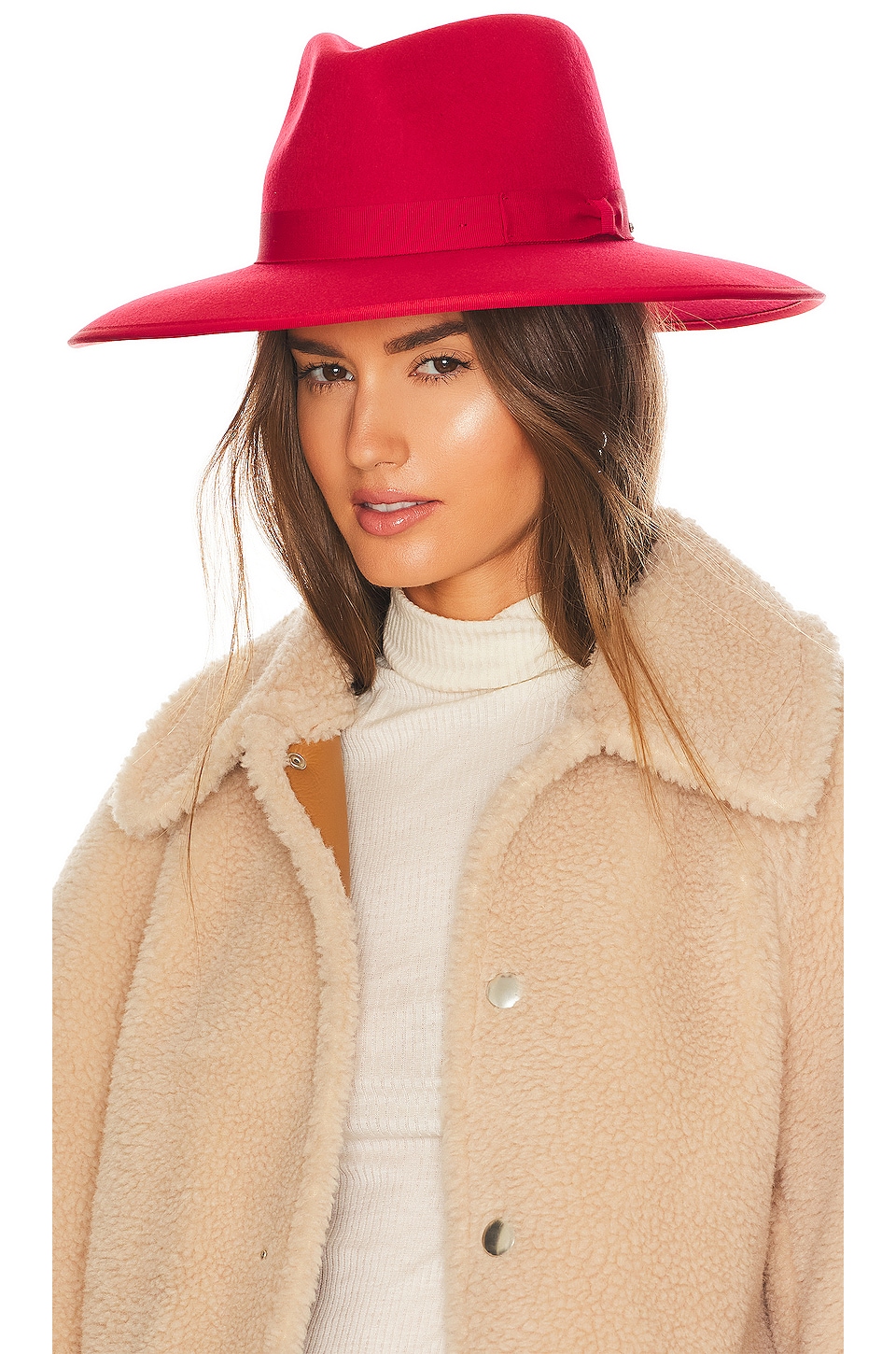 Brixton Jo Rancher Hat in Mars Red | REVOLVE