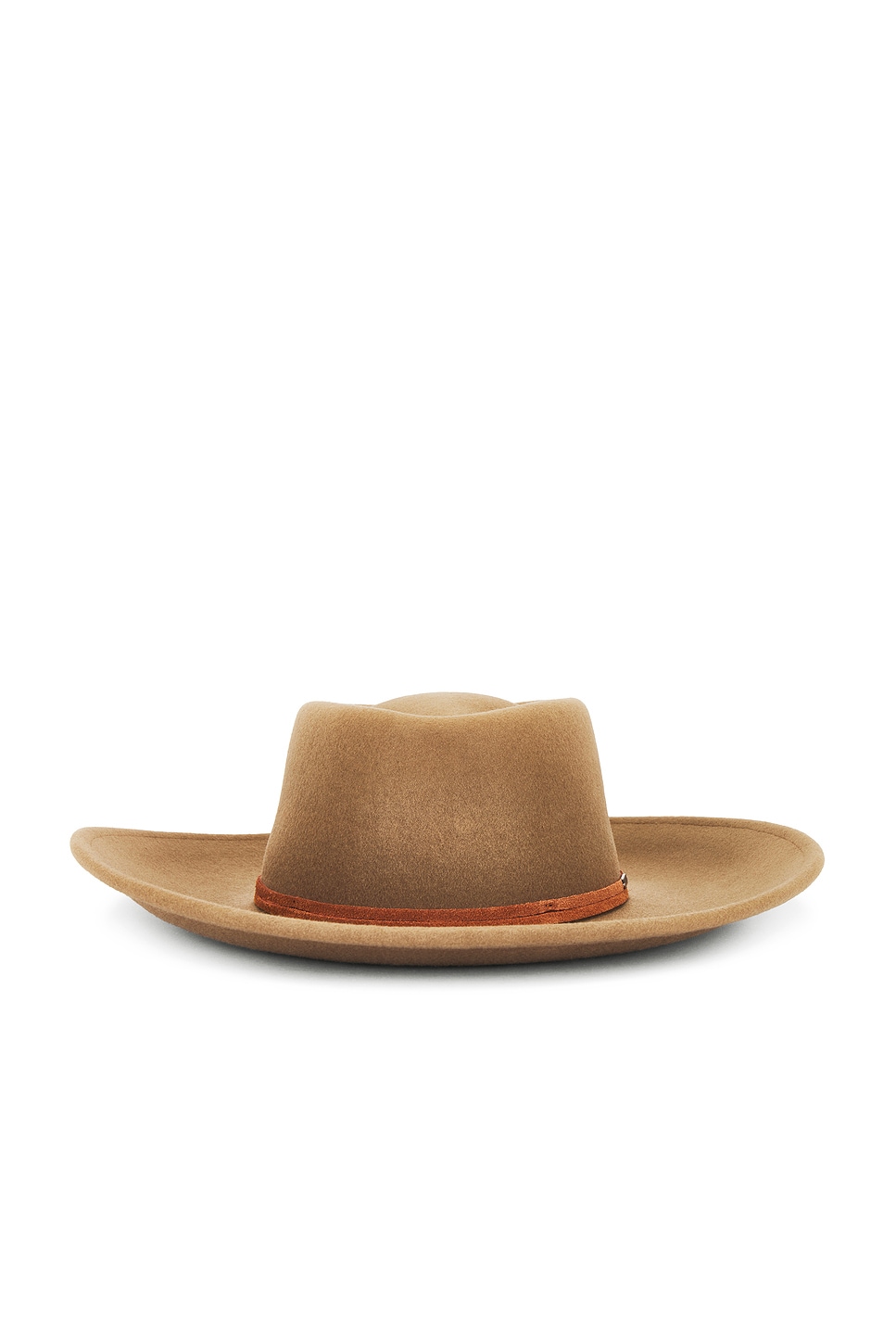 Brixton Brenton Convertabrim Fedora in Tobacco Brown | REVOLVE
