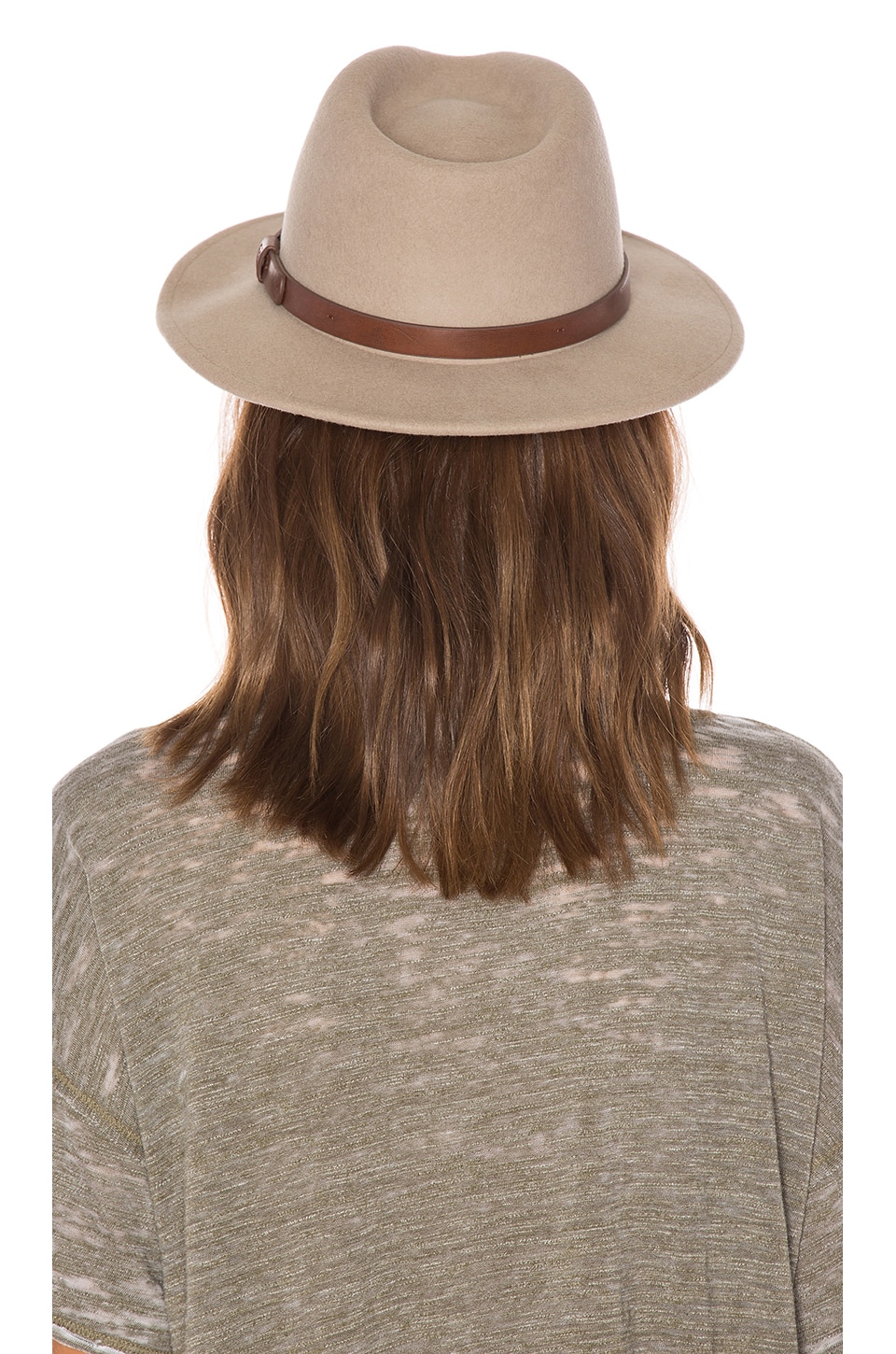 Brixton Messer Fedora in Light Tan | REVOLVE