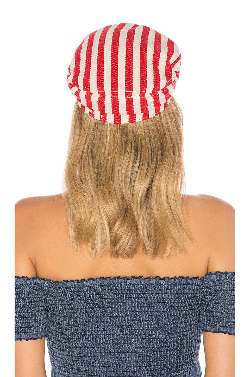 Brixton Fiddler Cap in Red & Natural | REVOLVE