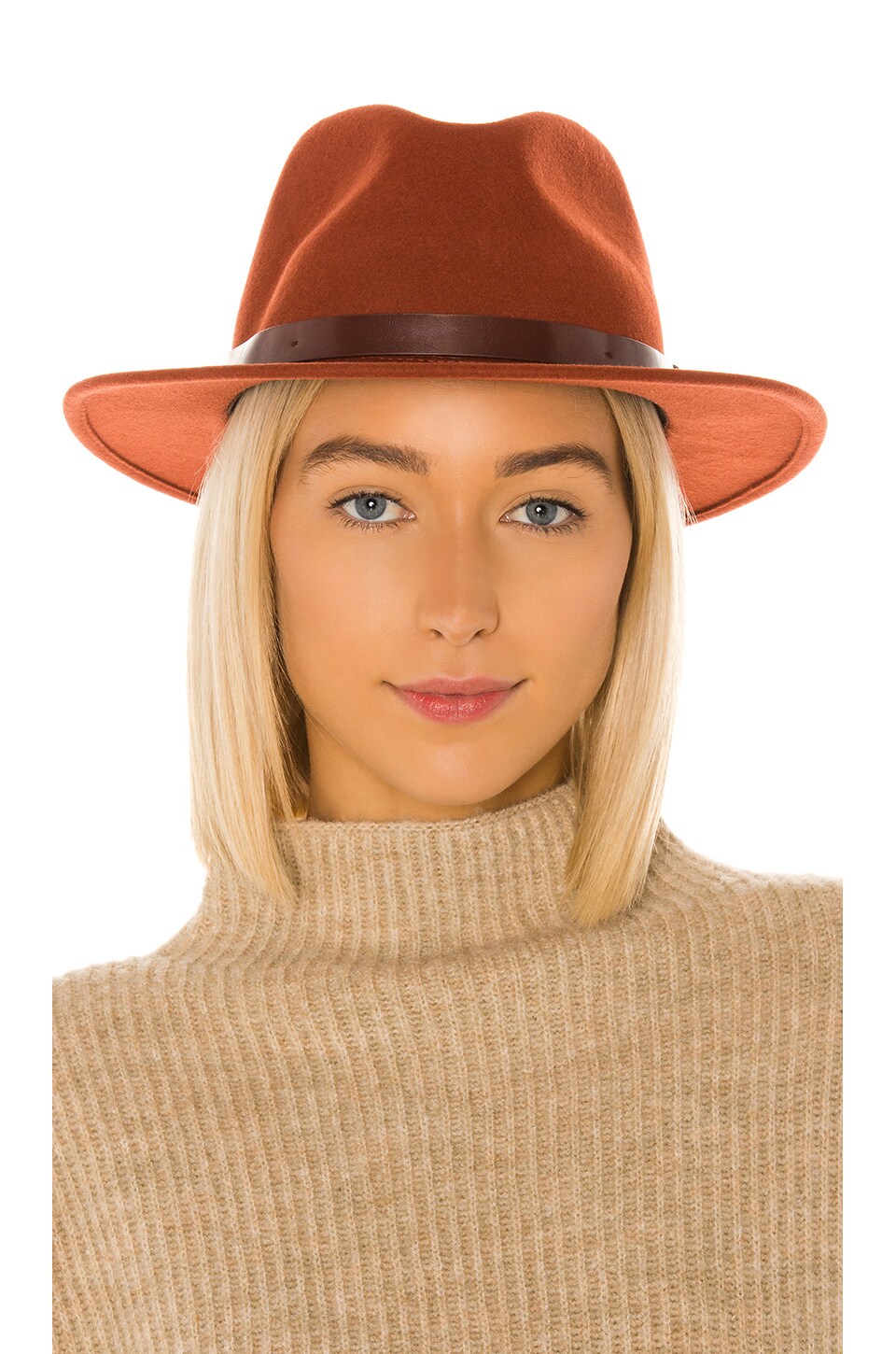 Brixton Messer Fedora in Picante | REVOLVE