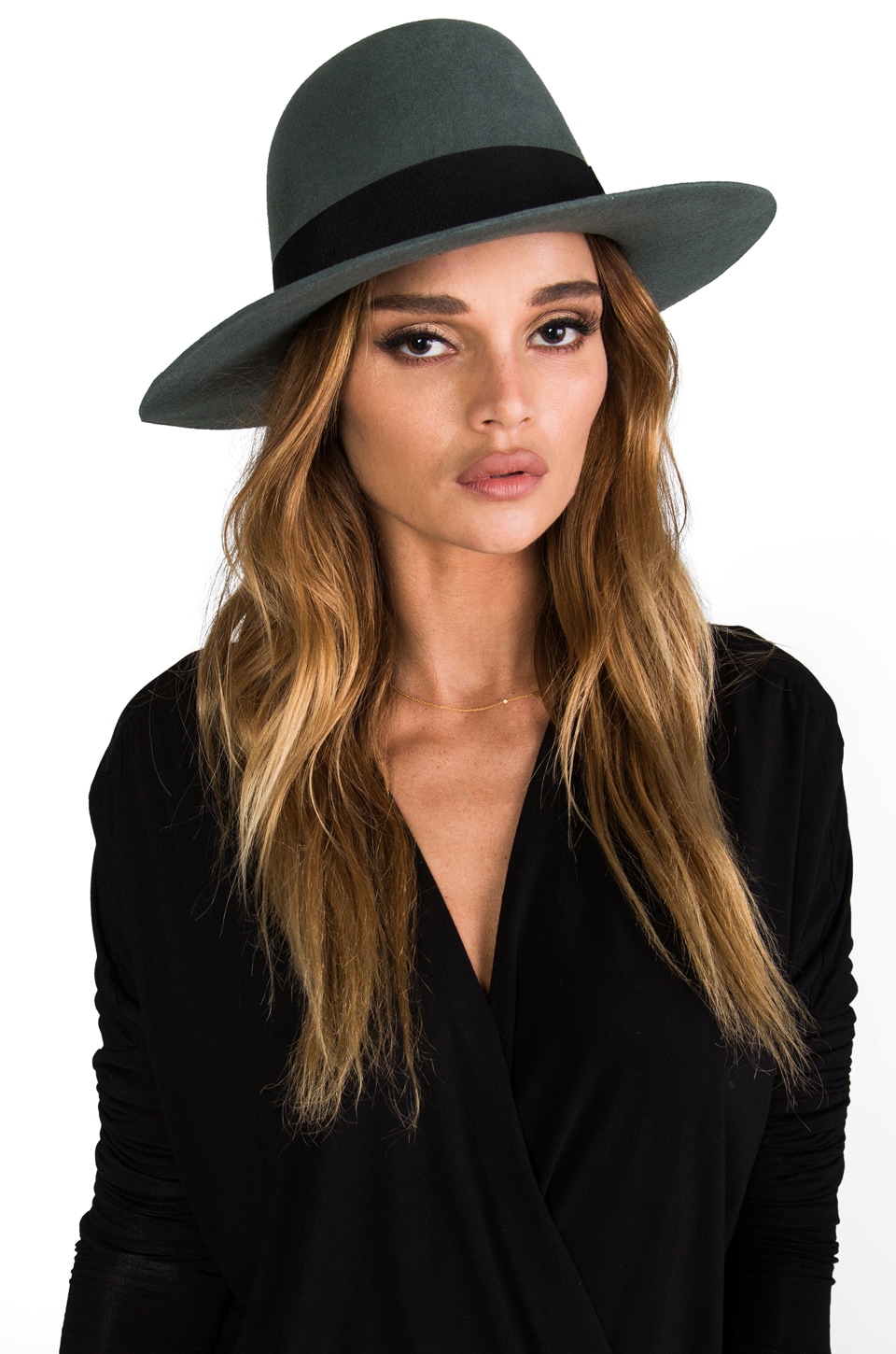 Brixton Count Hat in Grey | REVOLVE