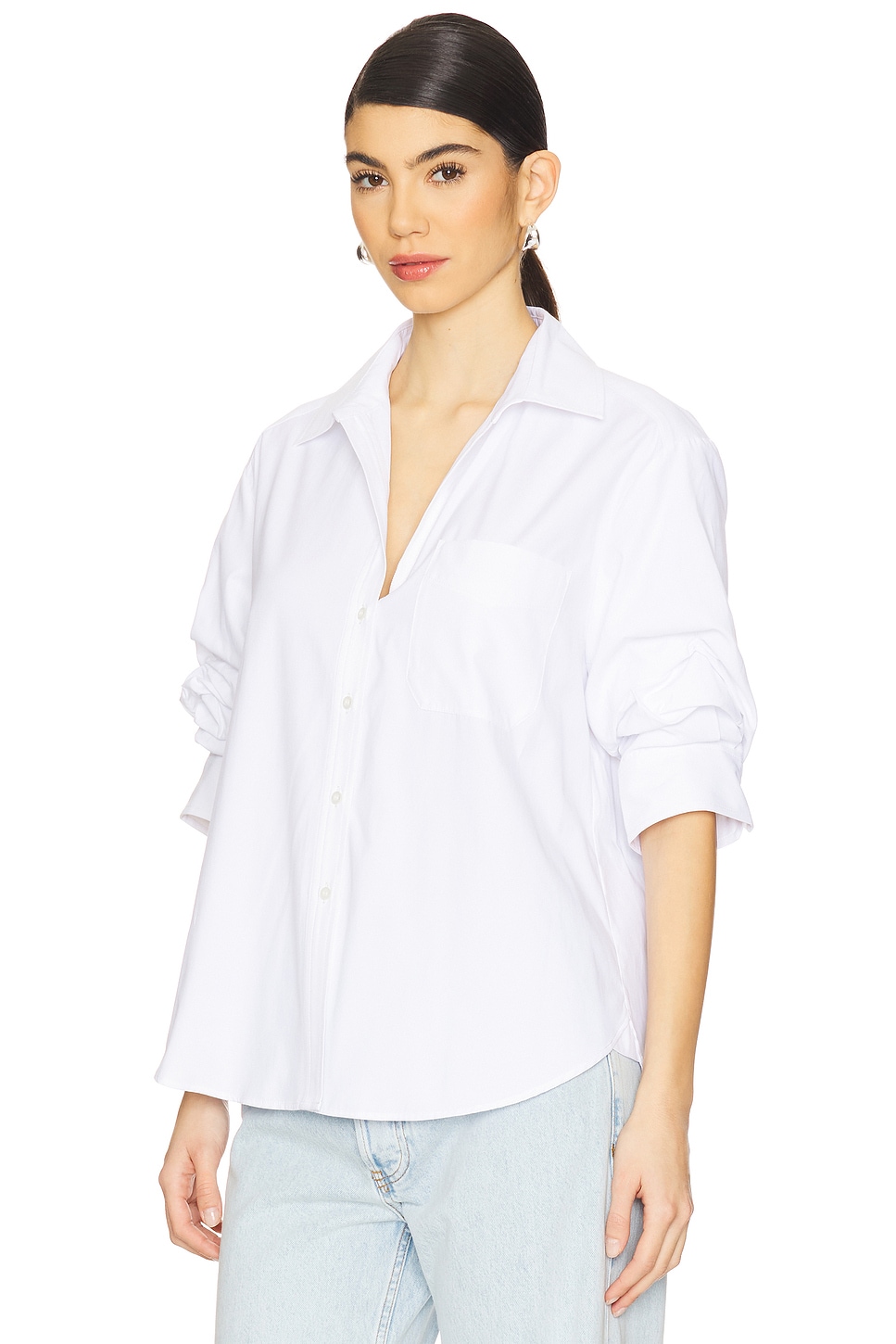 Brochu Walker Pia Shirt in Salt White | REVOLVE