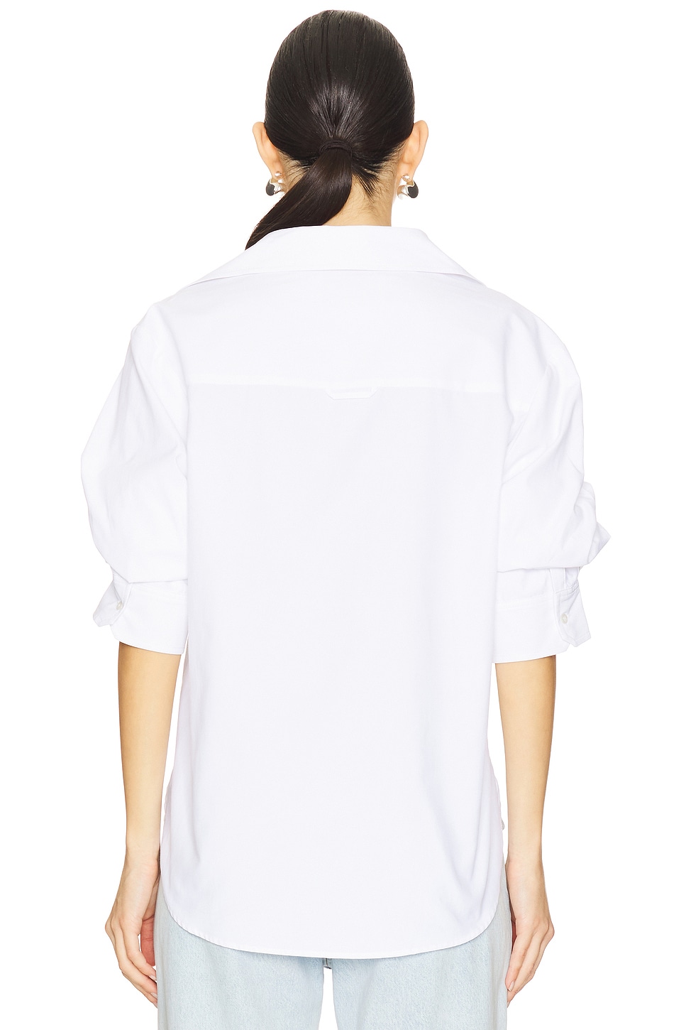 Brochu Walker Pia Shirt in Salt White | REVOLVE
