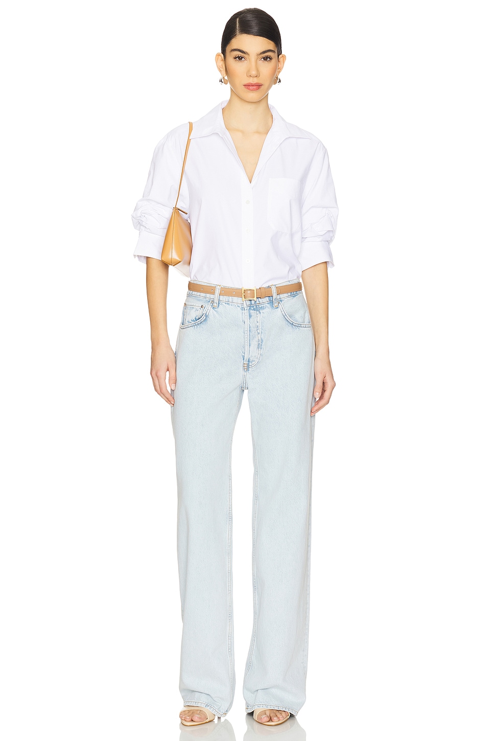 Brochu Walker Pia Shirt in Salt White | REVOLVE