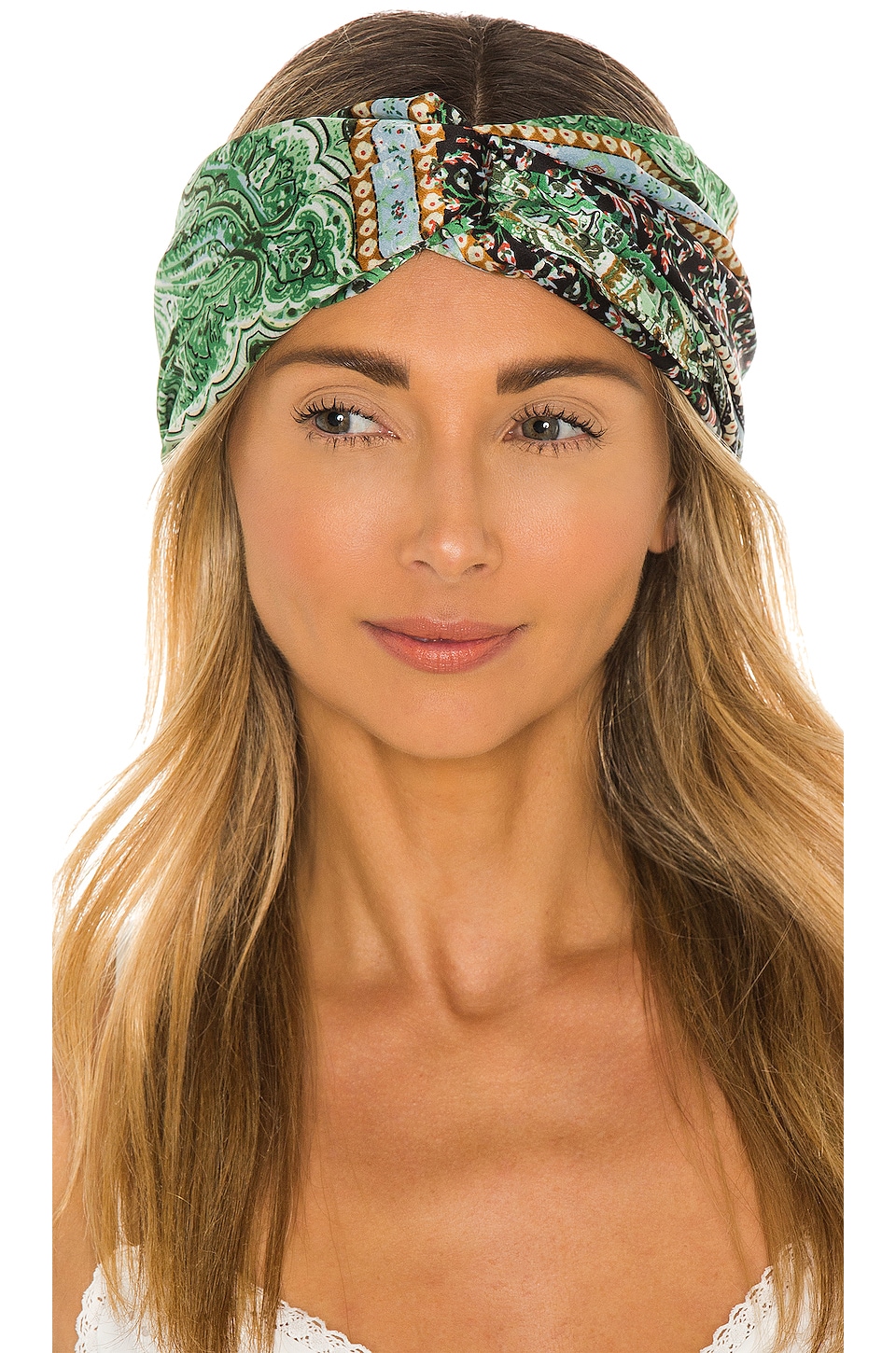Bronx and Banco Bedouin Turbana in Green & Multicolor | REVOLVE