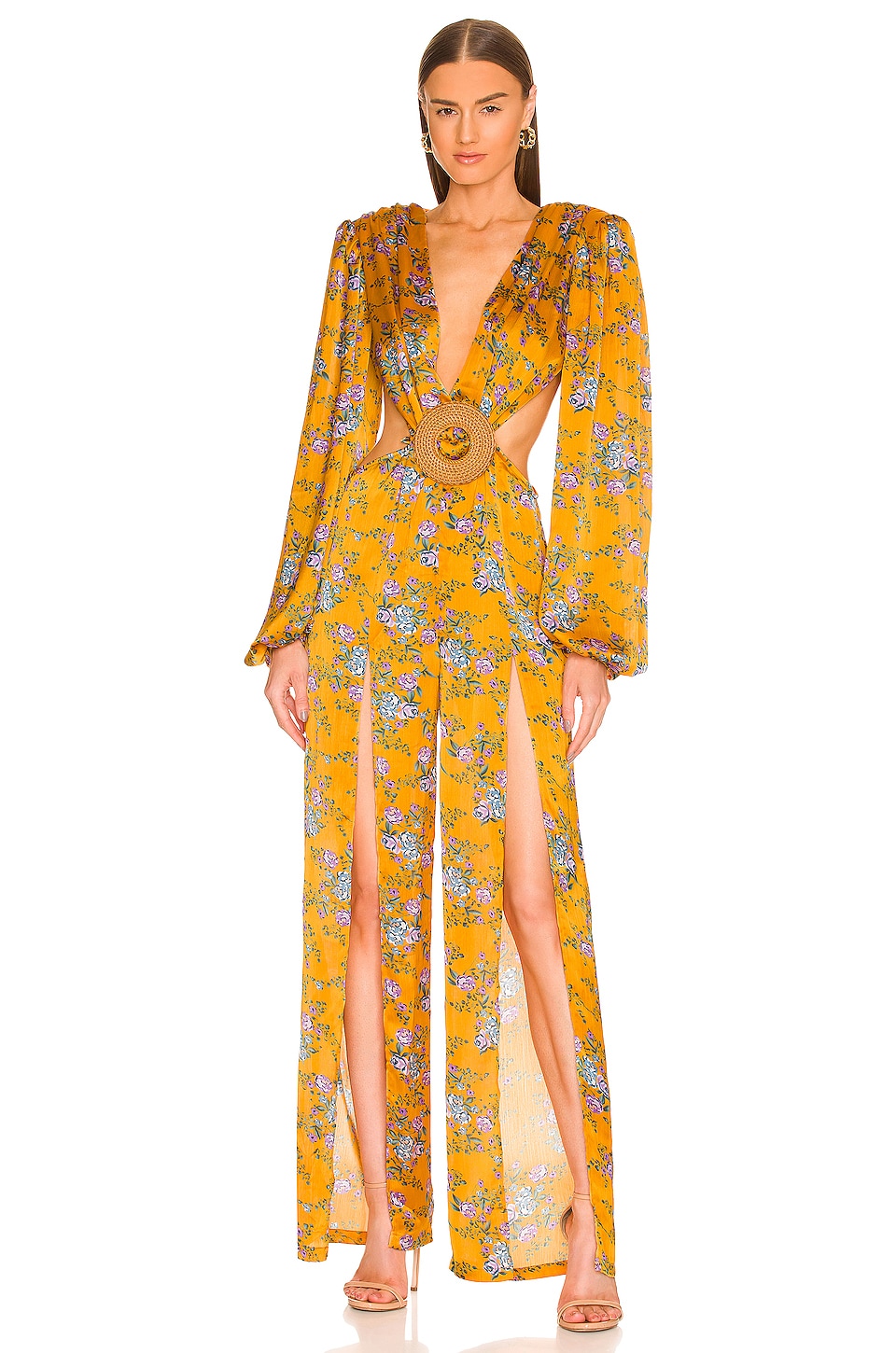 Bronx and Banco x REVOLVE Hanna Jumpsuit in Yellow Multi | REVOLVE