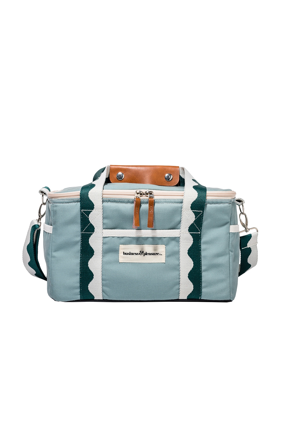 business & pleasure co. Premium Cooler Bag in Rivie Green | REVOLVE