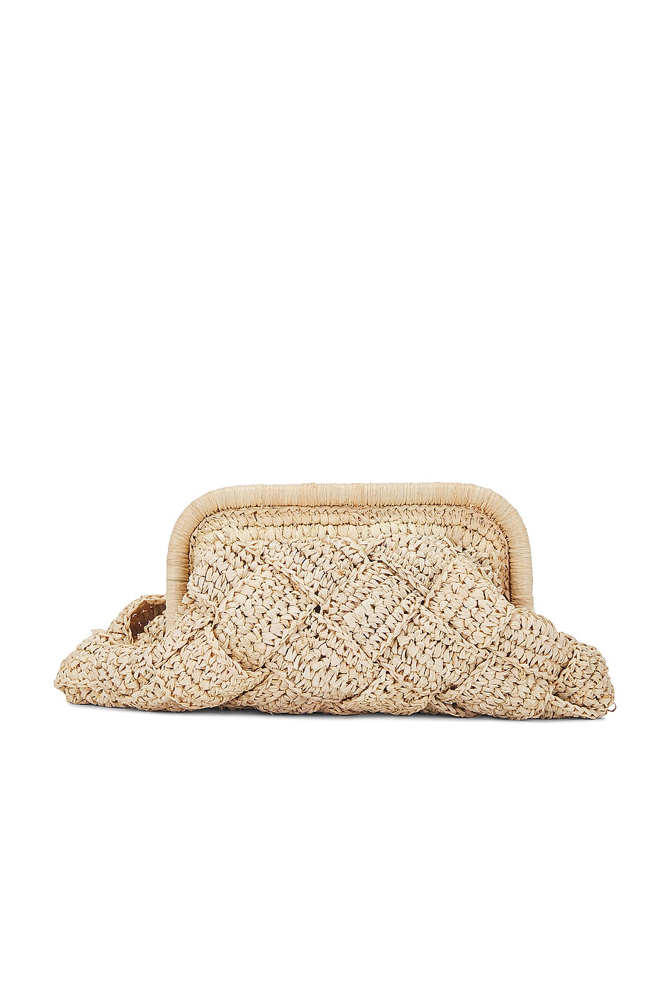 BTB Los Angeles Gigi Framed Clutch in Natural | REVOLVE