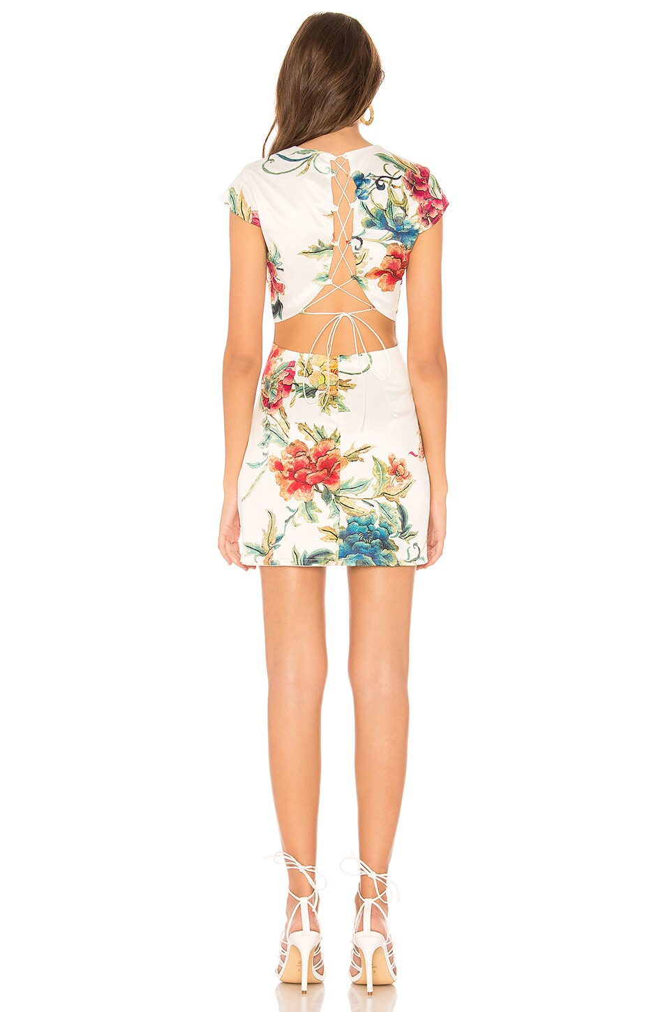 superdown Aimee Mock Dress in White | REVOLVE