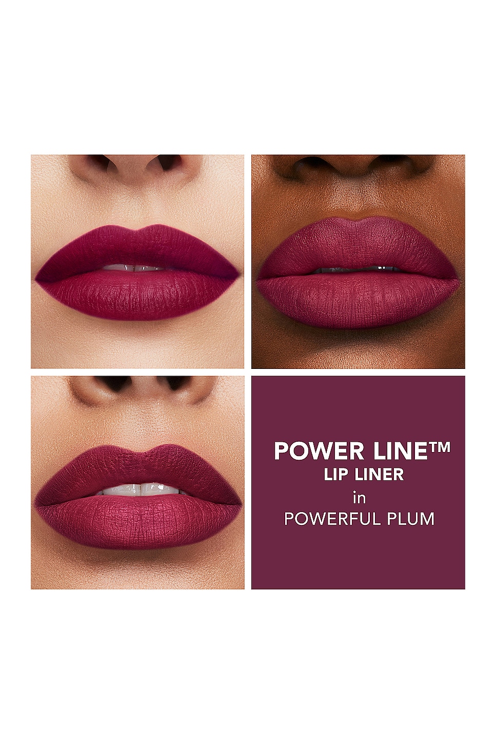 Buxom Power Line Plumping Lip Liner in Powerful Plum | REVOLVE