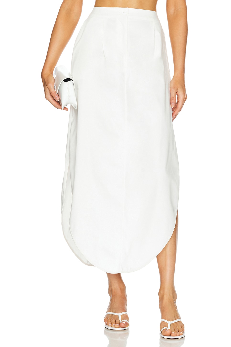Bevza Tulip Long Skirt in Ivory | REVOLVE