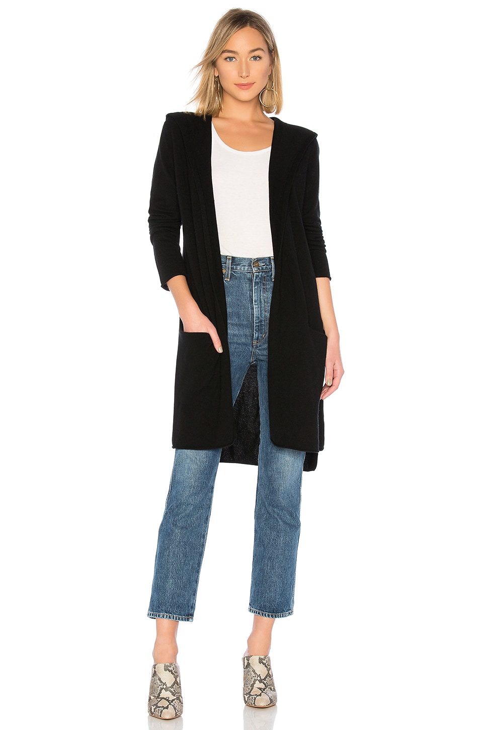 SWTR The Hooded Duster in Black | REVOLVE