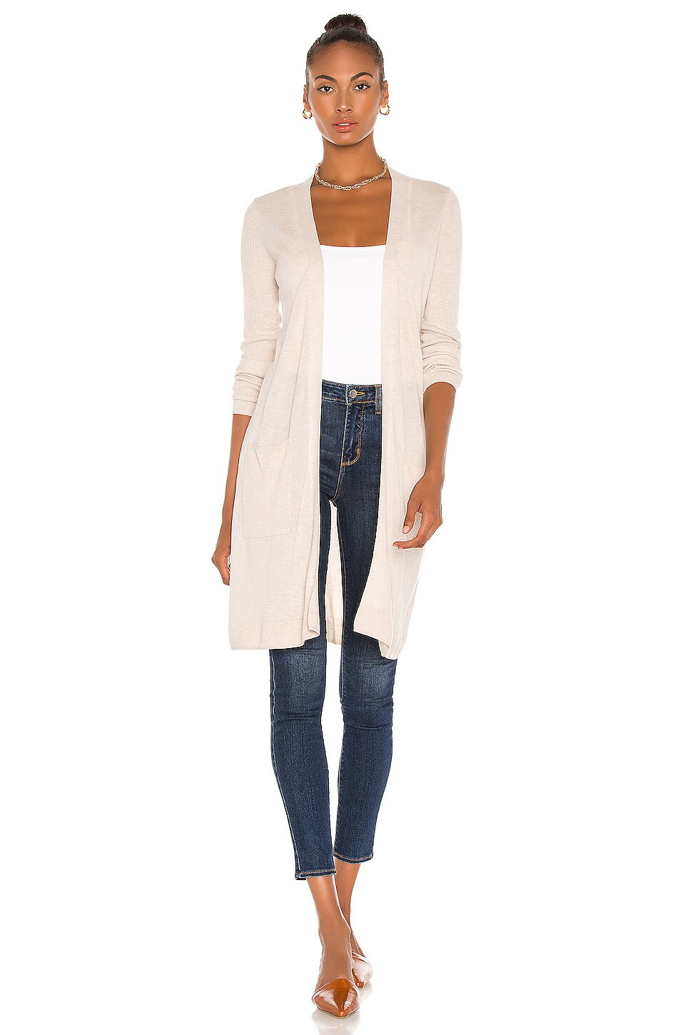 SWTR Pocket Duster in Ecru | REVOLVE