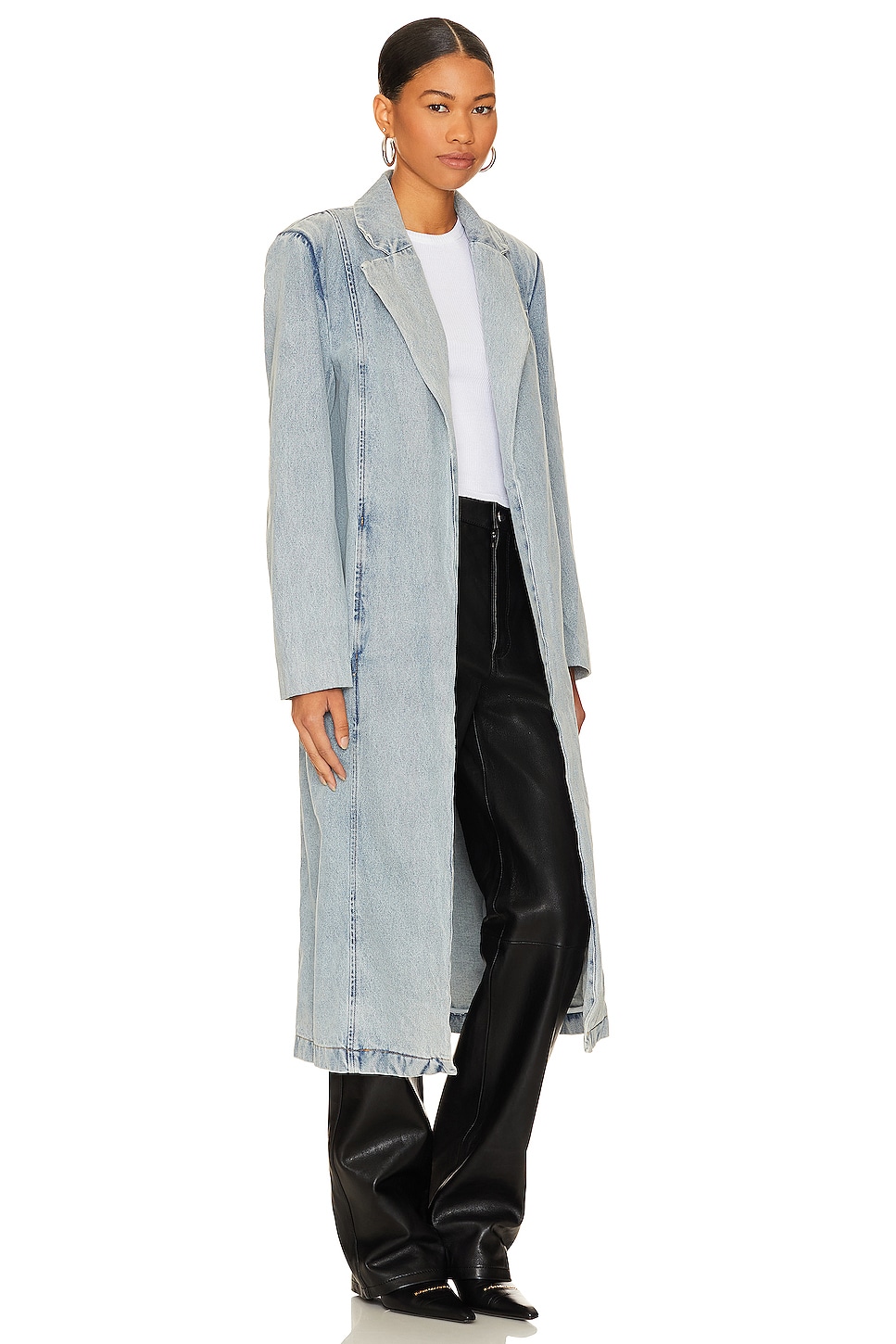 BY.DYLN Yolanda Coat in Light Blue | REVOLVE