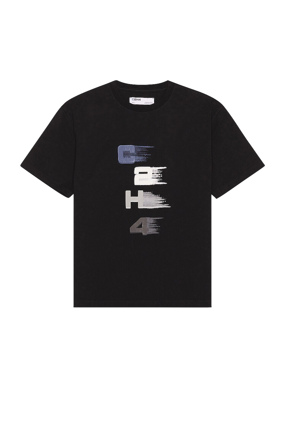 C2H4 Layered Print Logo Tee in Black | REVOLVE