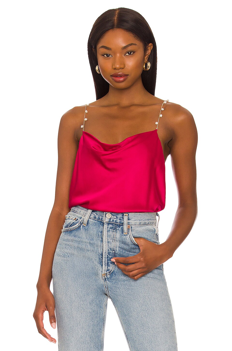 CAMI NYC Busy Cami in Raspberry | REVOLVE