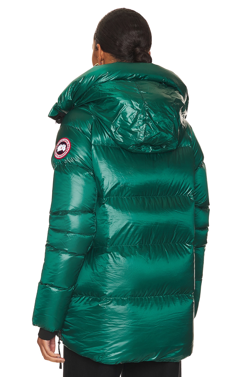 Canada Goose Cypress Puffer in Jasper Green | REVOLVE