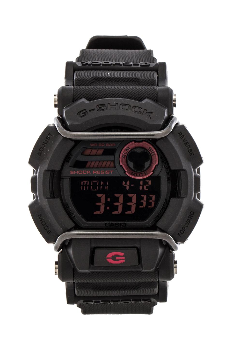 G-Shock GD400-1 Retro Action Sports in Black | REVOLVE