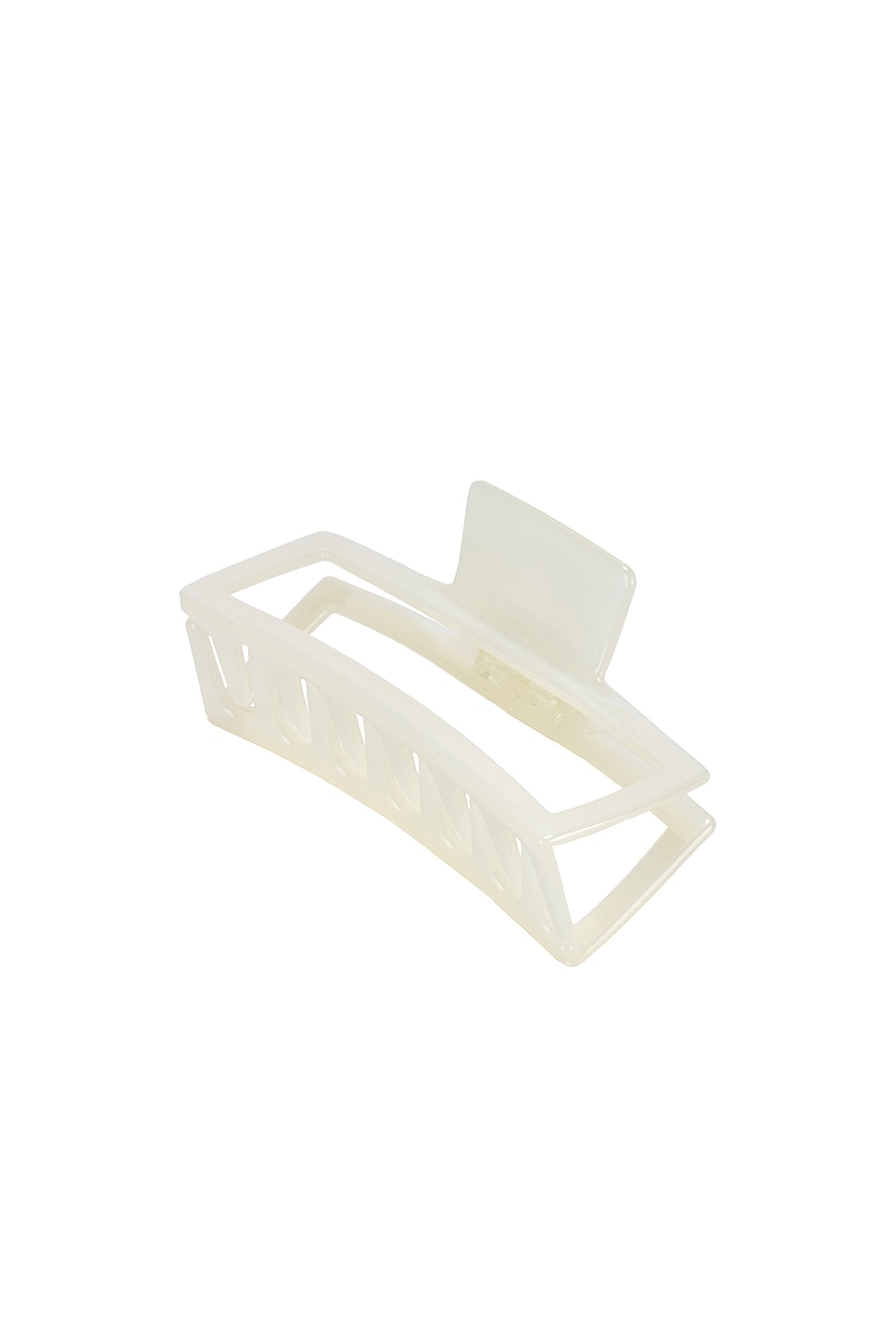 Casa Clara Amore Hair Clip in White Gloss | REVOLVE
