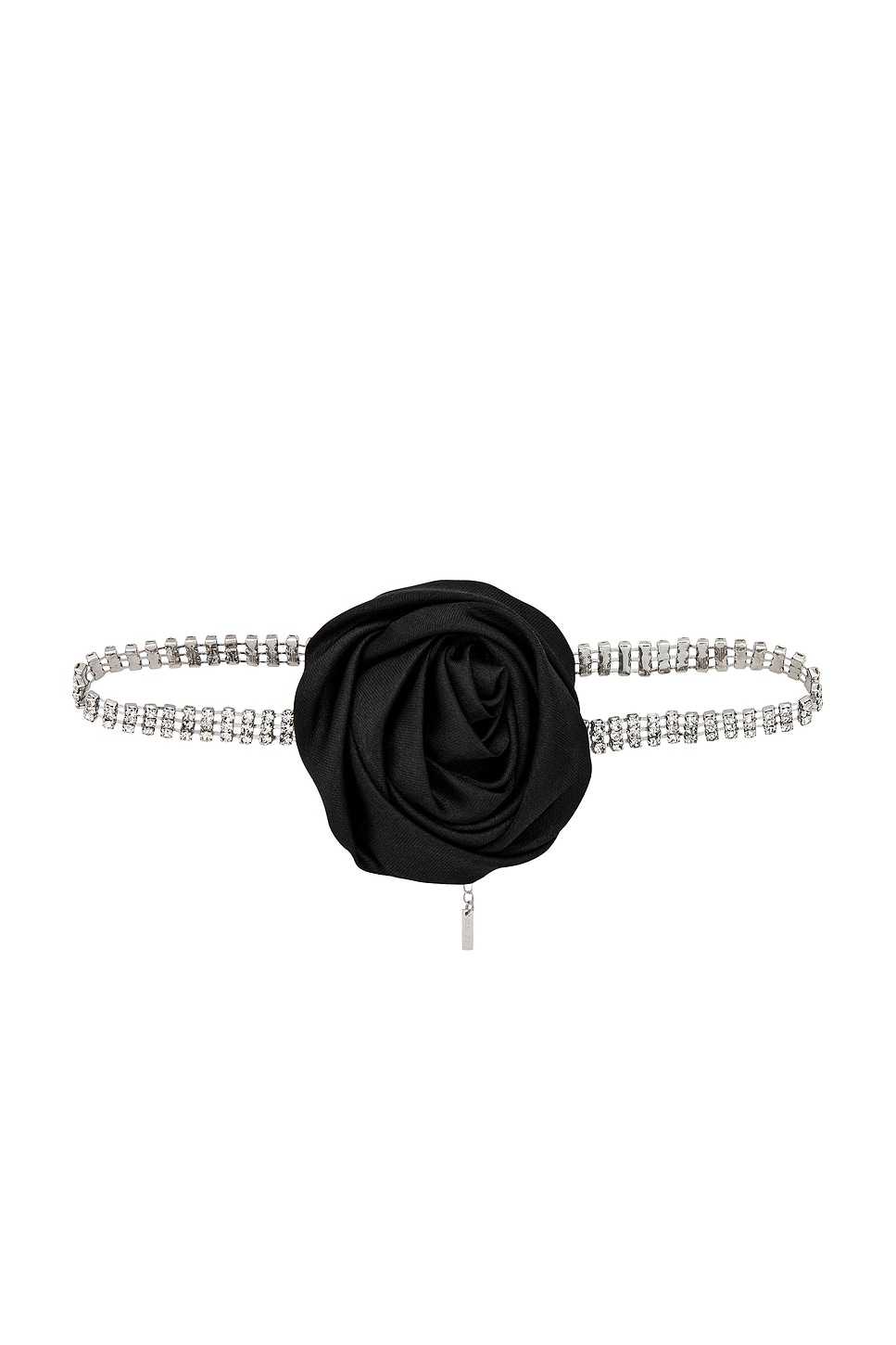 Casa Clara Isabella Flower Choker in Black | REVOLVE