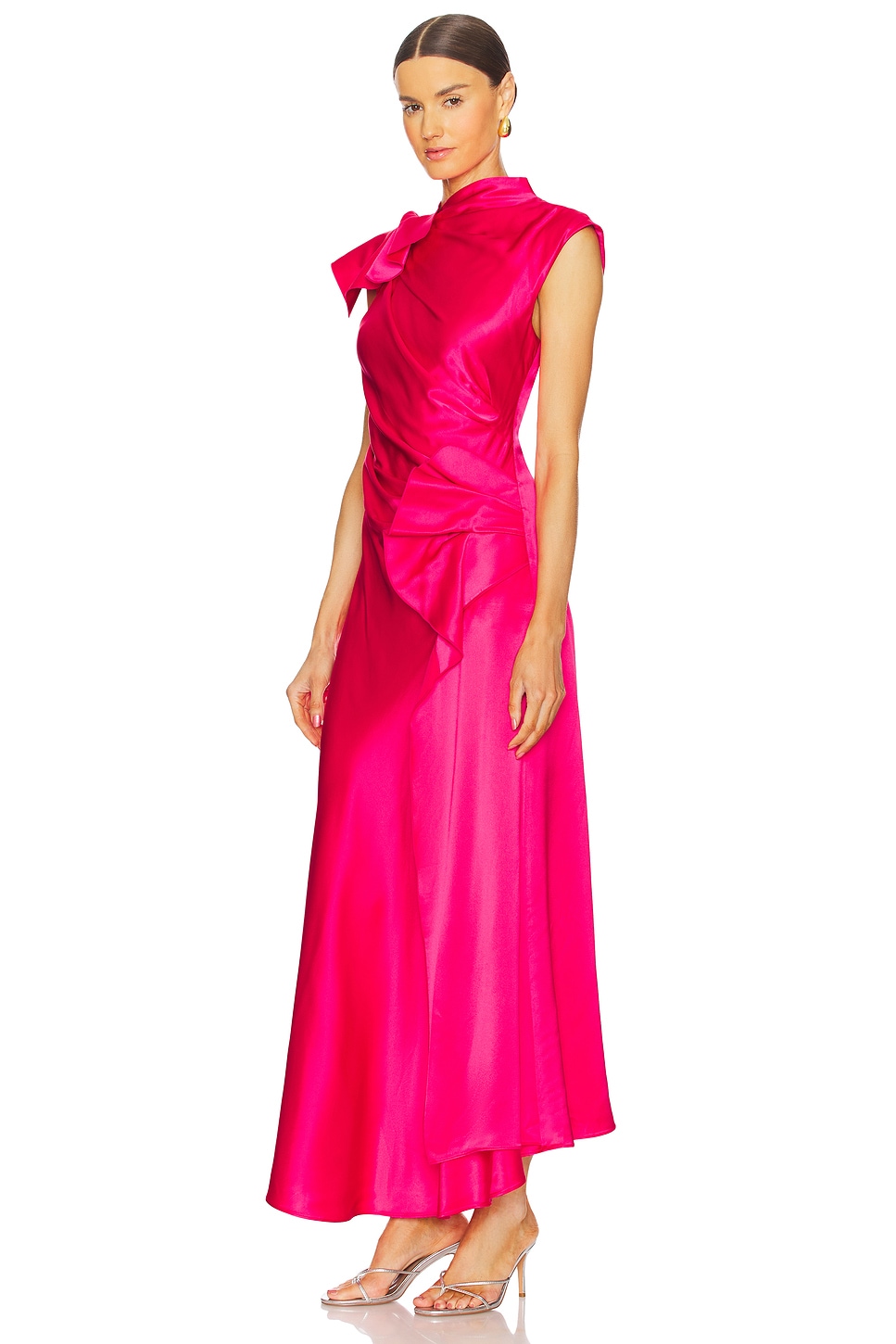 Acler Ramshaw Maxi Dress in Berry Pink | REVOLVE