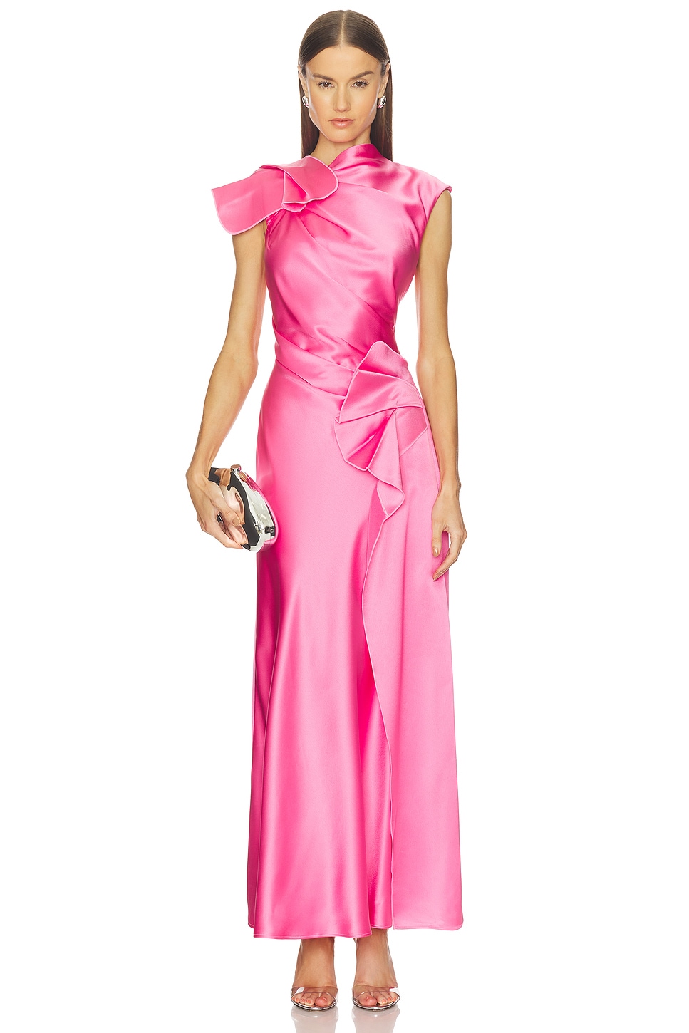 Acler Ramshaw Maxi Dress in Peony | REVOLVE