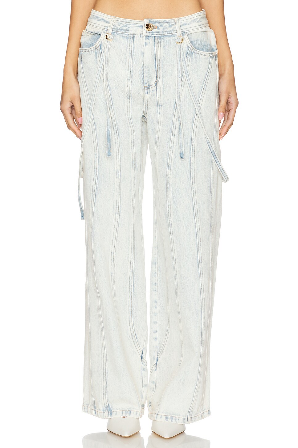 Acler Eagleton Jeans in Ice Blue | REVOLVE