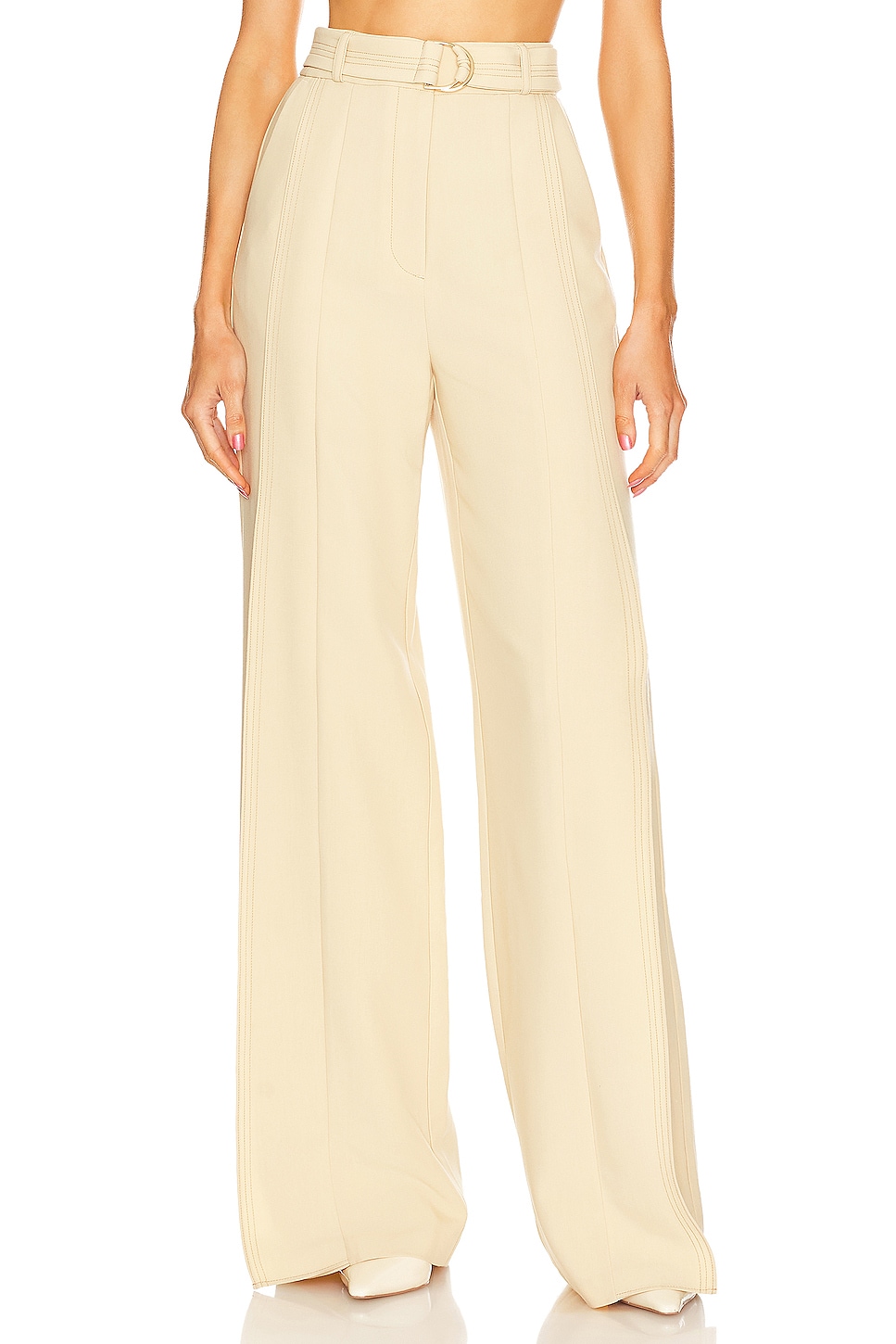 Acler Braeside Pant in Biscuit | REVOLVE