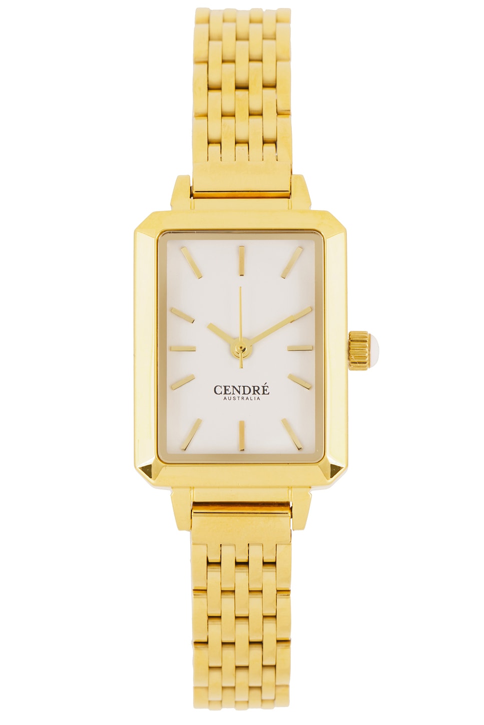 Cendre Mason Watch in Gold & White | REVOLVE