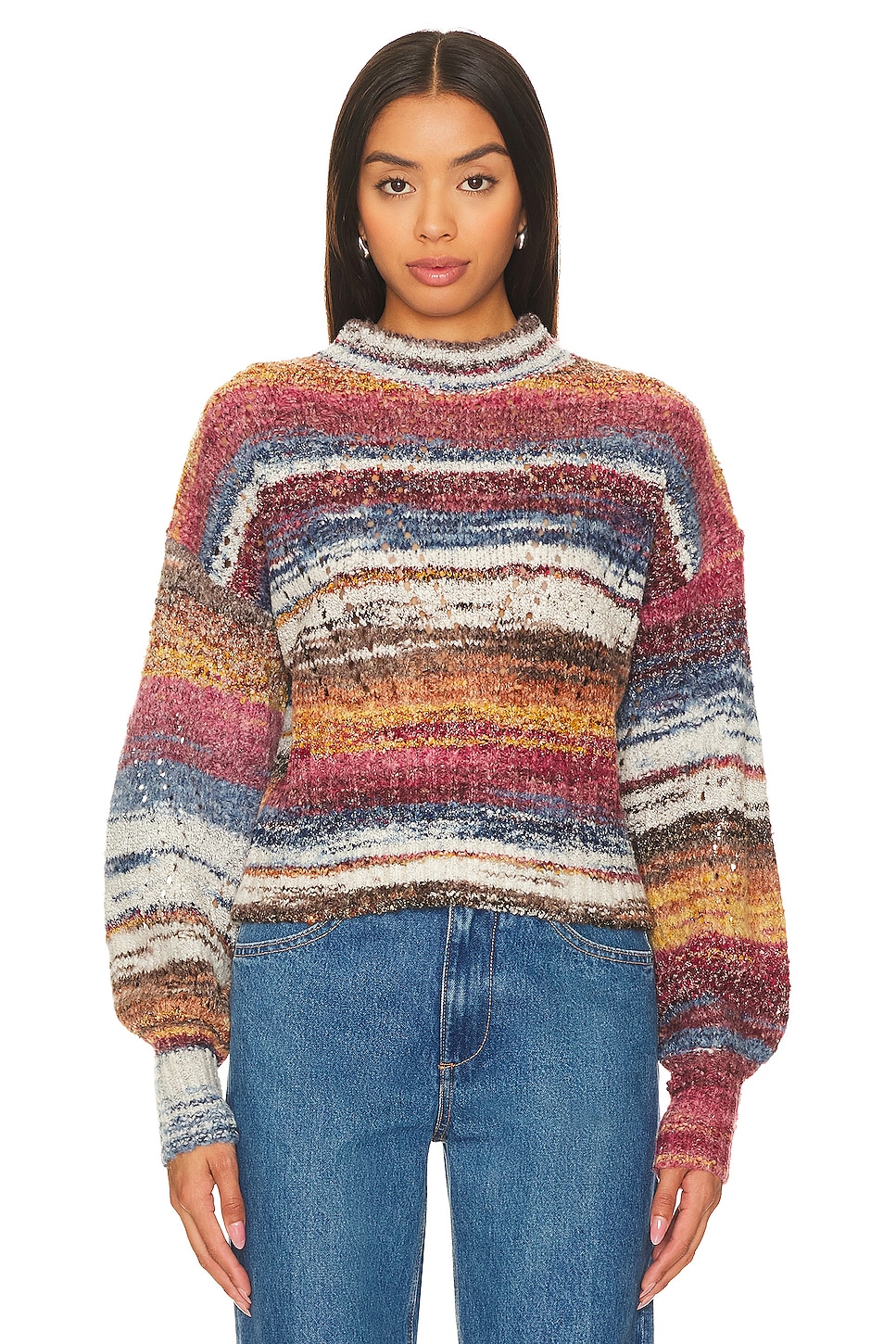 Central Park West Josie Sweater in Red | REVOLVE